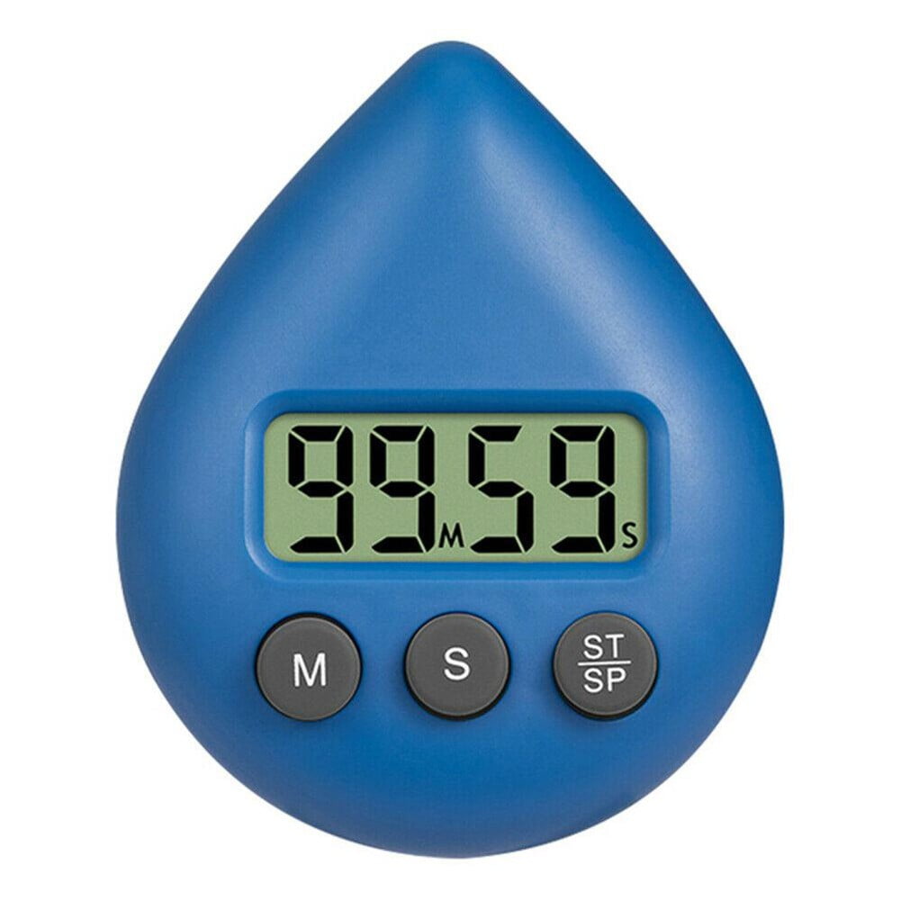 FANJIE Digital Shower Timer Waterproof Energy Saver Digital Timer with ...