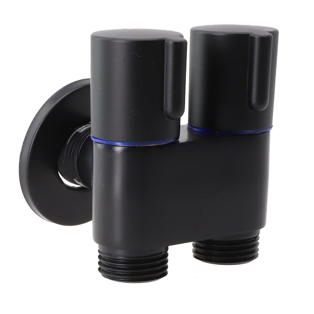 FANJIE G1/2 1 in two out double control washing machine faucet toilet ...