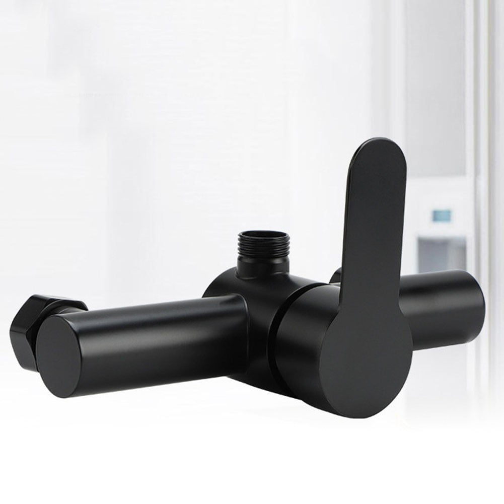 FANJIE Shower Faucet Stainless Steel Shower Faucet Hot Cold Water Mixer ...