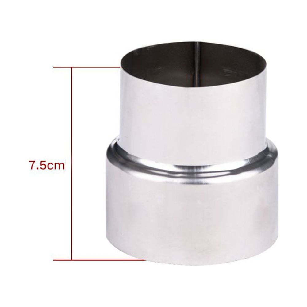 FANJIE Stainless Steel Flue Liner Reducer / Tubing Connector Chimney ...