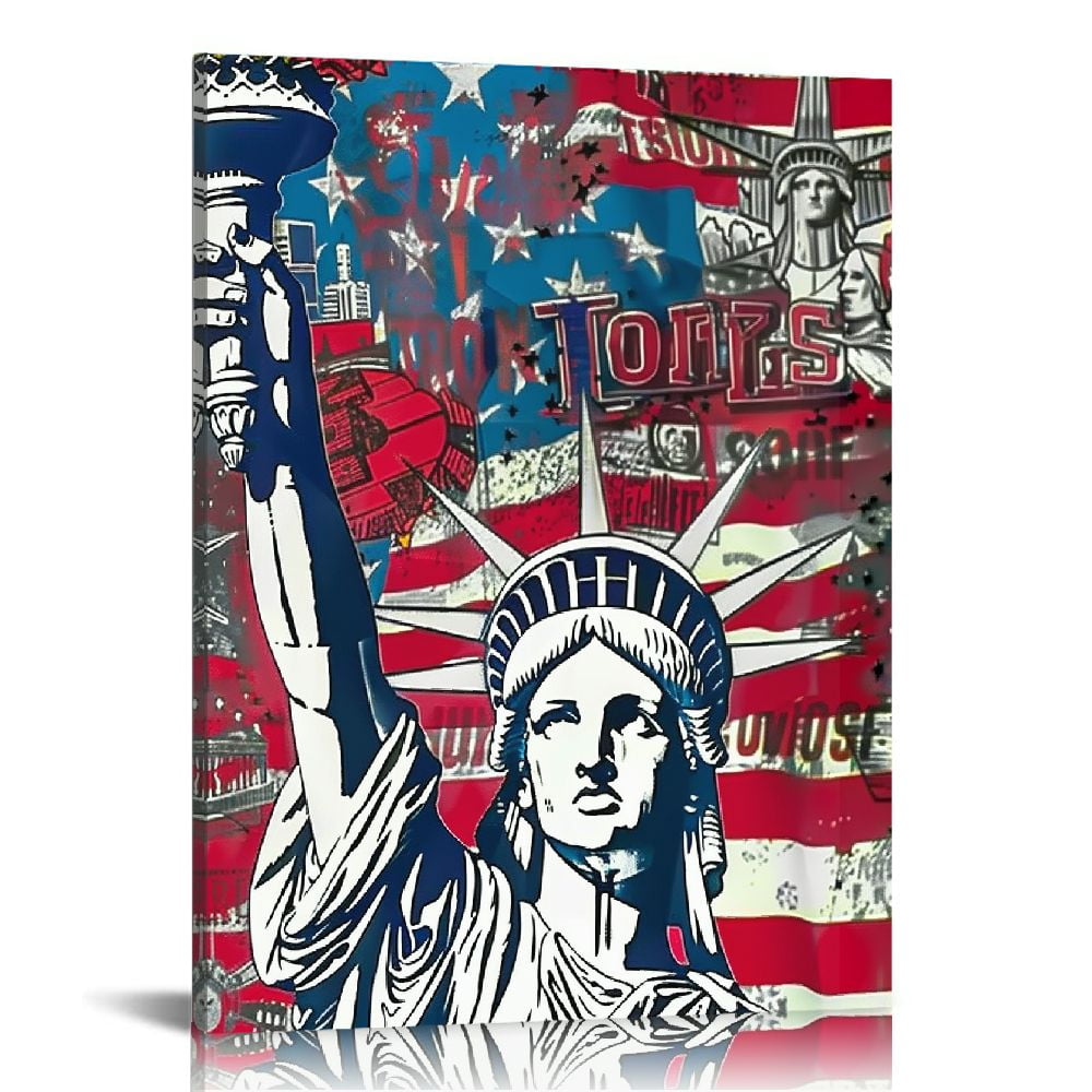 FANNA Independence Day Giant Colouring Poster 4th of July Tablecloth ...