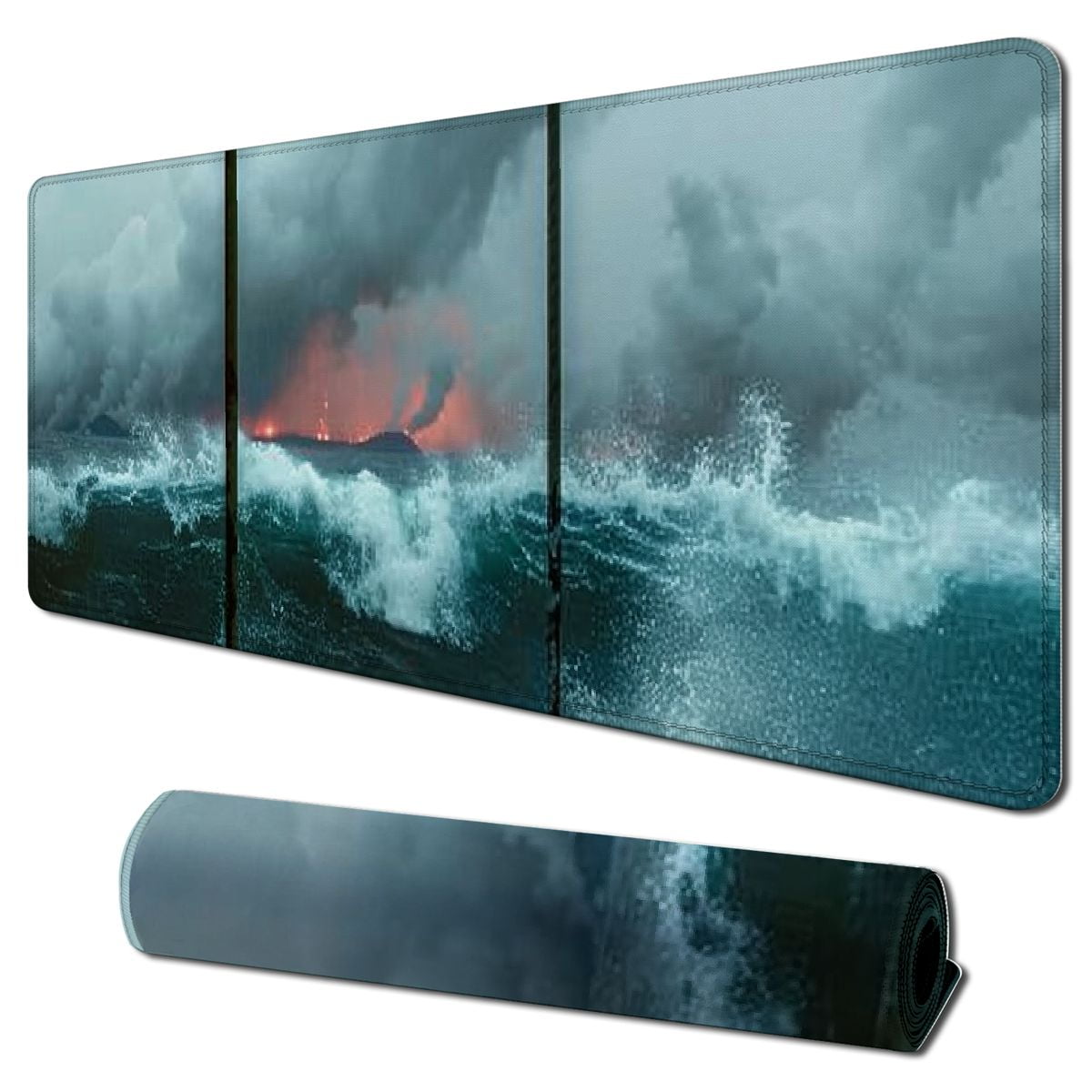 FANNA Wave Mouse Pad Large Gaming Mouse Pad for Gamer/Desktop/Office ...