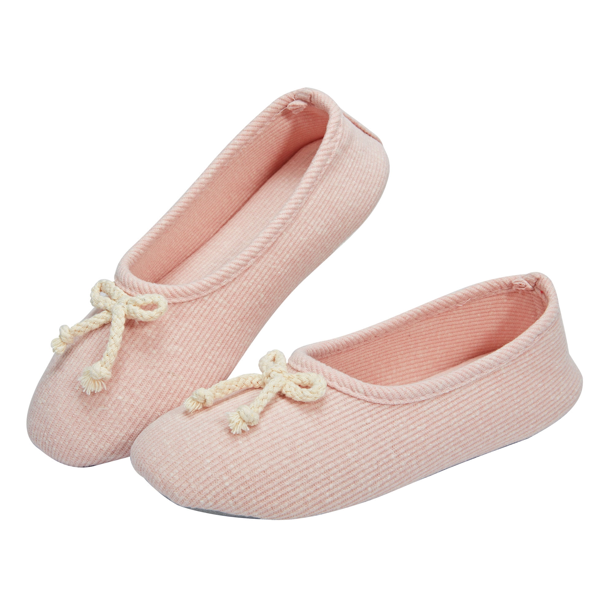 FANNYC Classic Women's Ballerina Slippers Cute Bow Home Warm Slippers ...