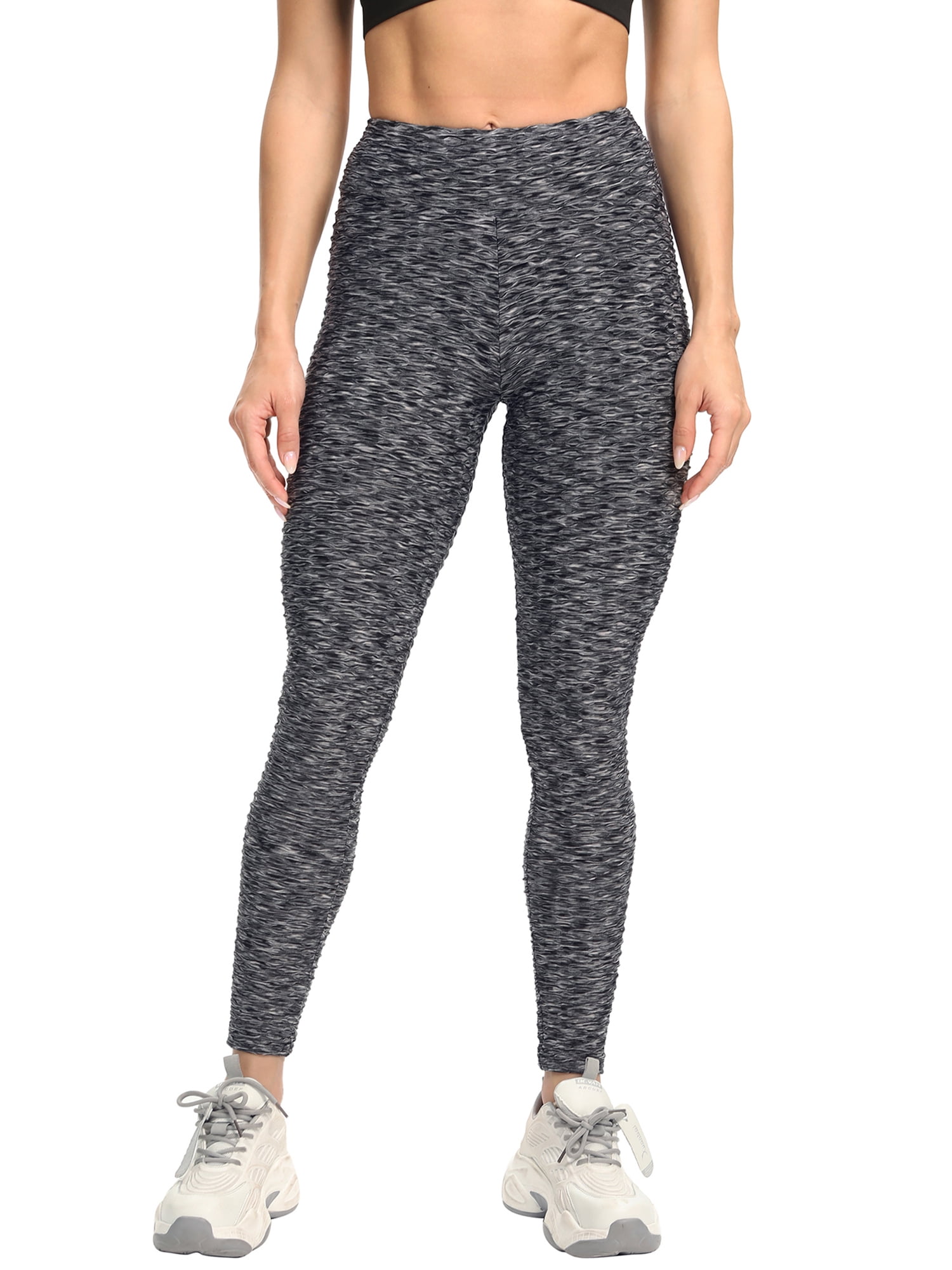 FANNYC Compression Tights For Women High Waist Sports Yoga Pants ...