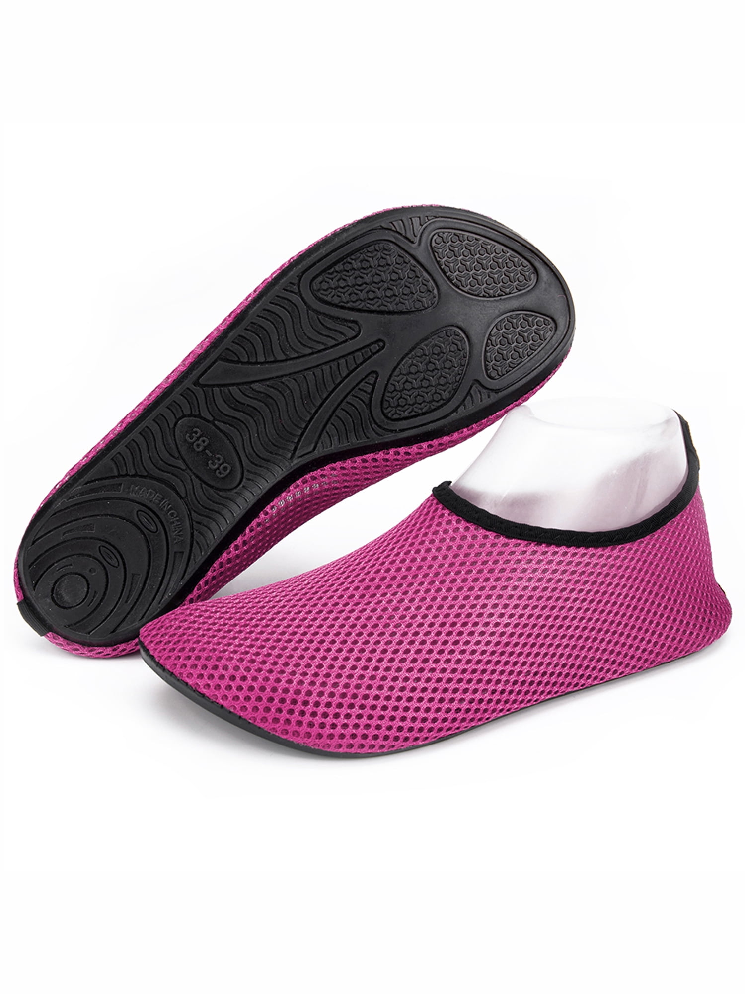 FANNYC Mesh Beach Water Shoes Quick-dry Aqua Socks Water Barefoot Beach ...