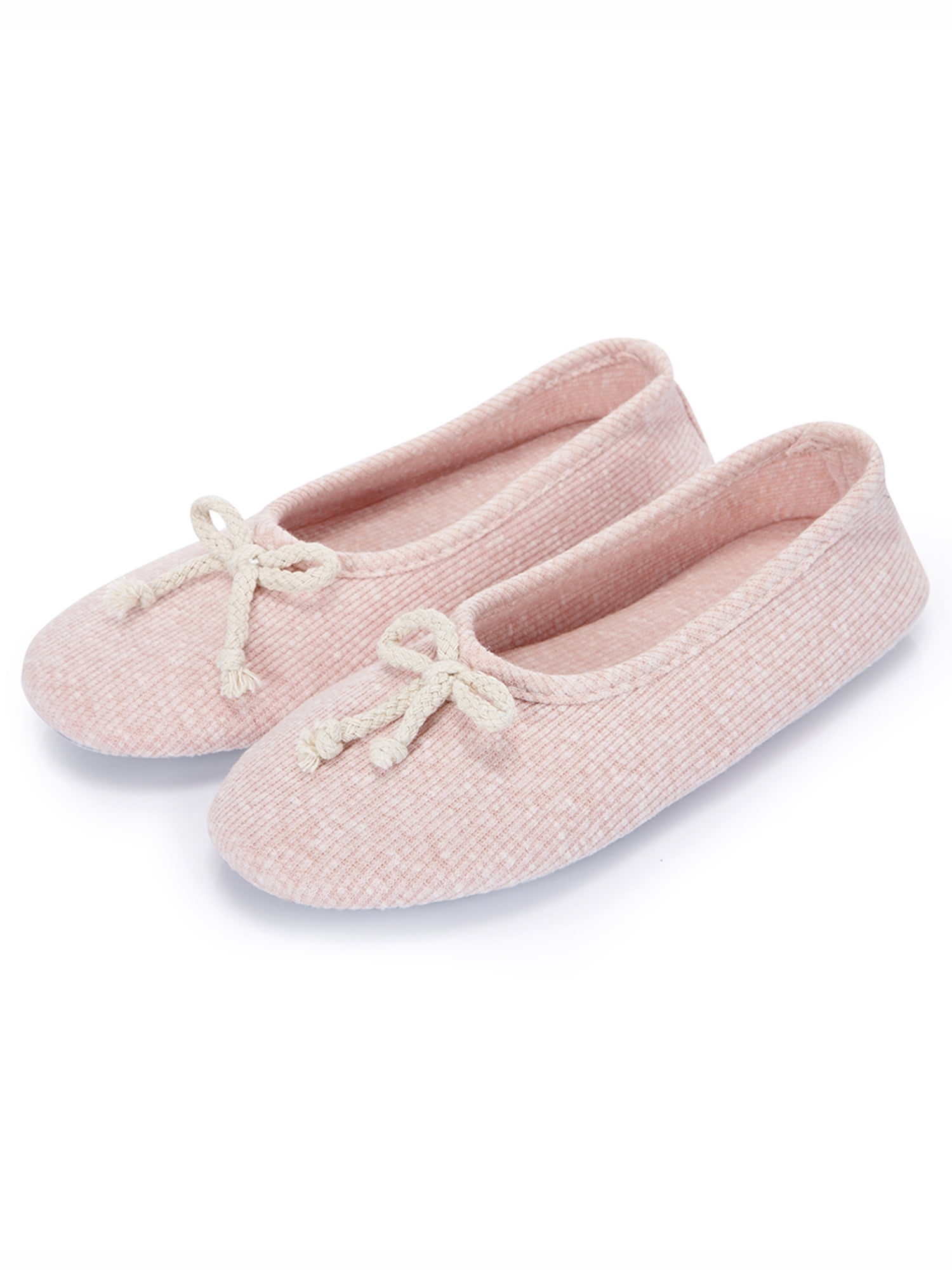 FANNYC Women's Comfort Cotton Knit Memory Foam House Shoes Light Weight ...