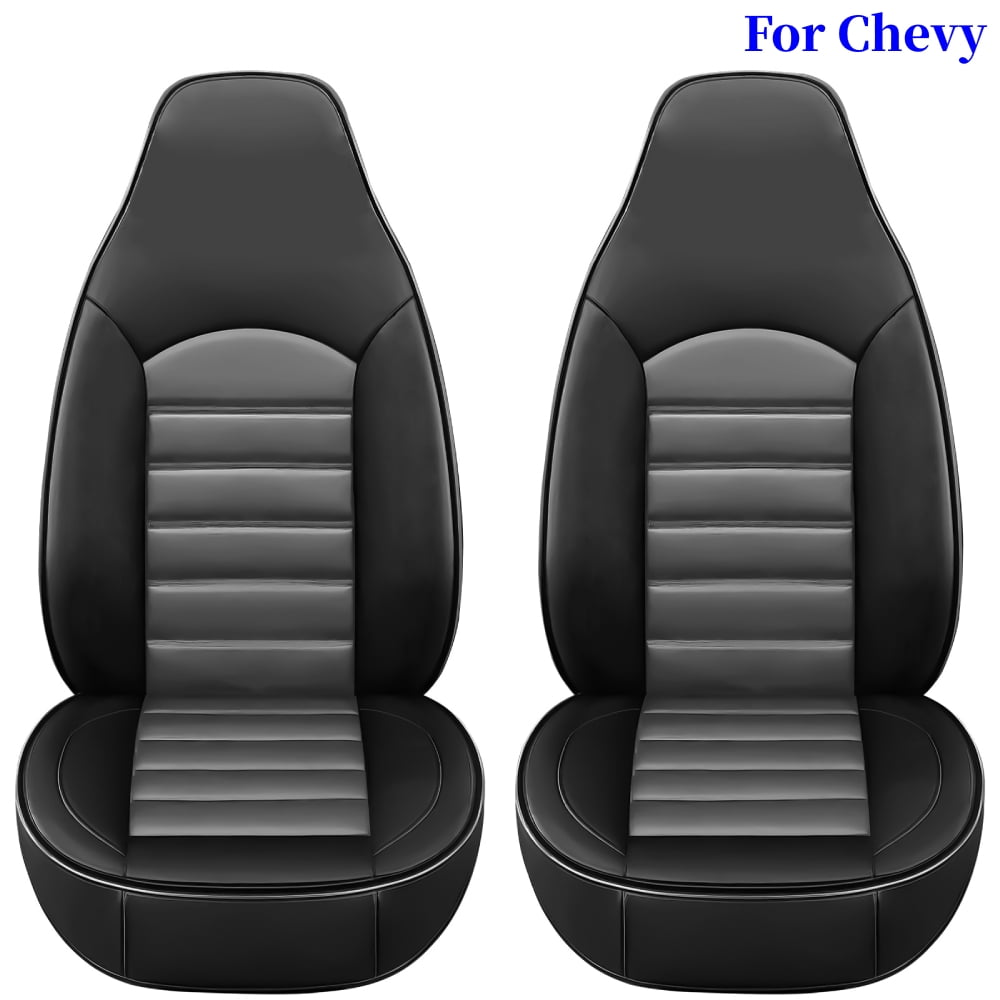 FANOTEK 2 Seats Front Seat Covers Set For Chevy Impala Cobalt Full-Wrap ...