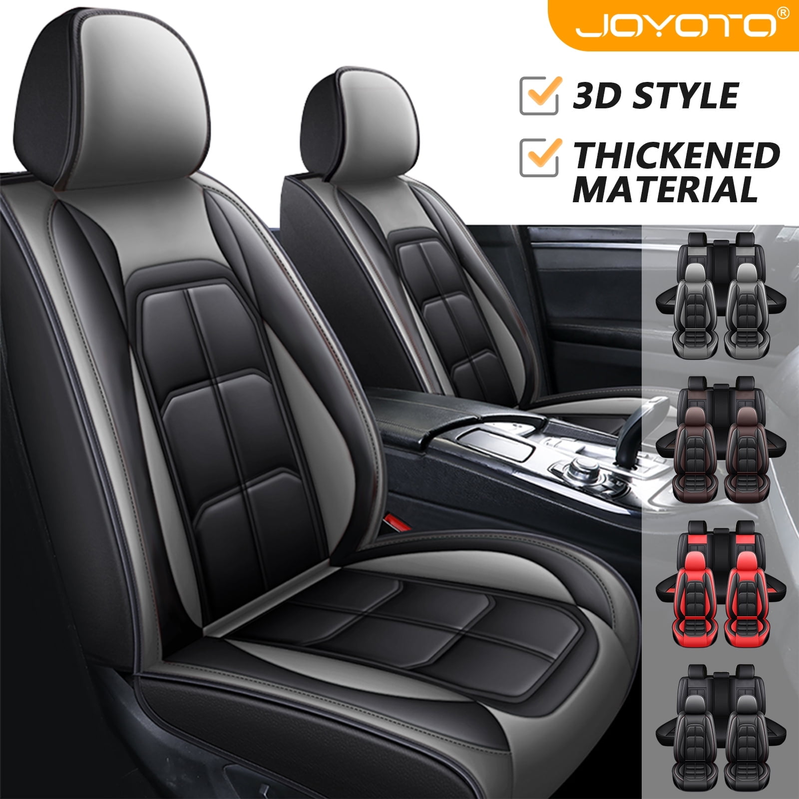 Hyundai 5-Seats Car Covers, PU Leather Cushion, Adjustable For Elantra ...