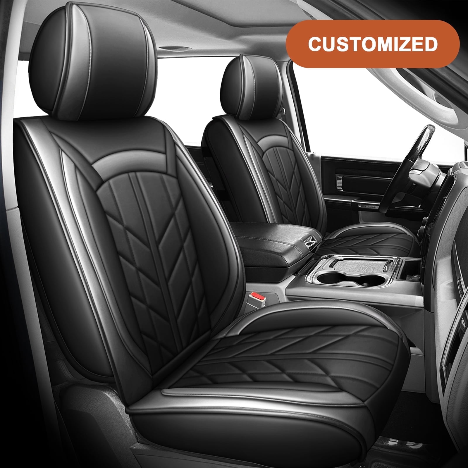 FANOTEK Car Seat Covers Custom Fit for Nissan Rogue | Rogue Sport 2012 ...