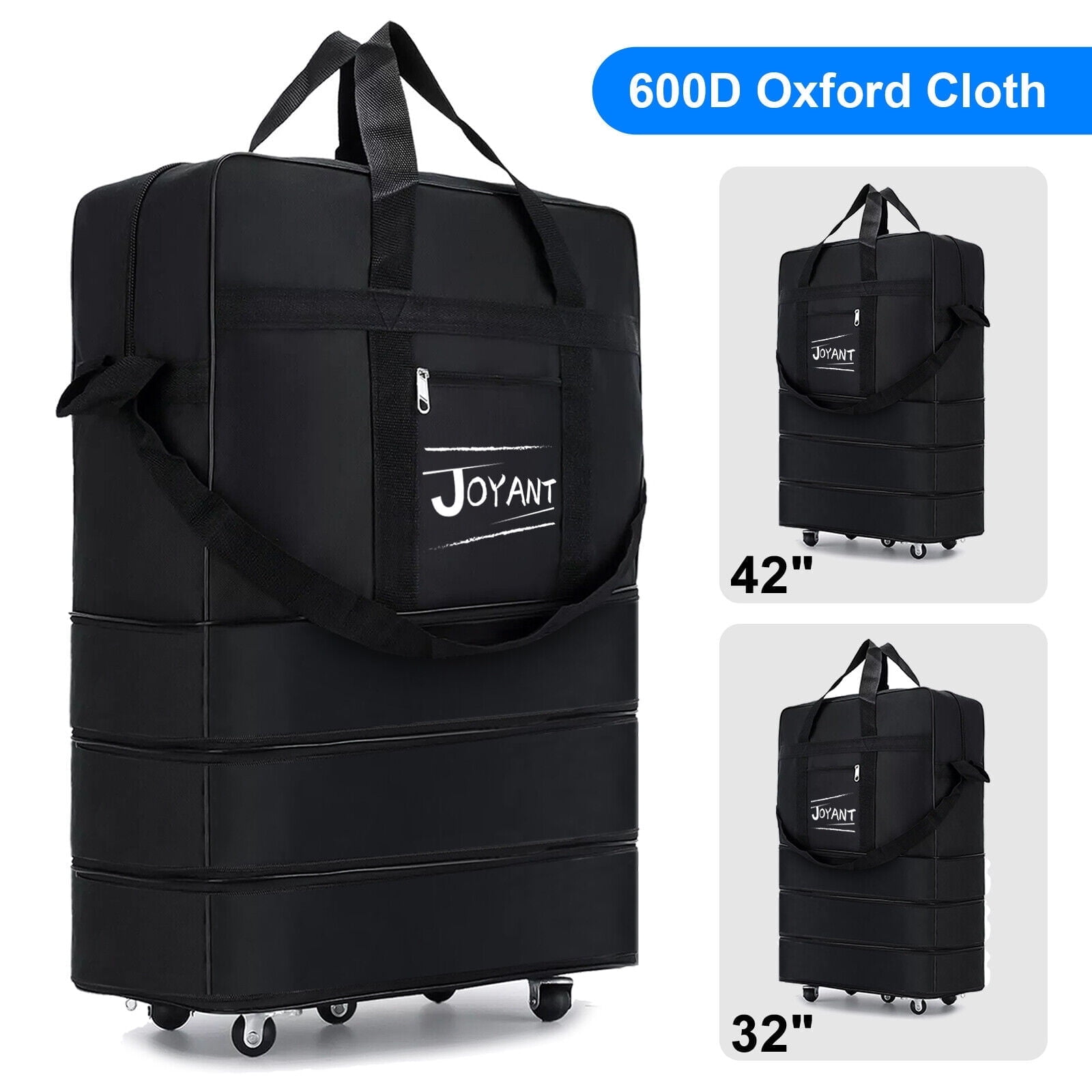 FANOTEK Foldable Duffle Luggage Bag Expandable Travel Oxford Cloth ...