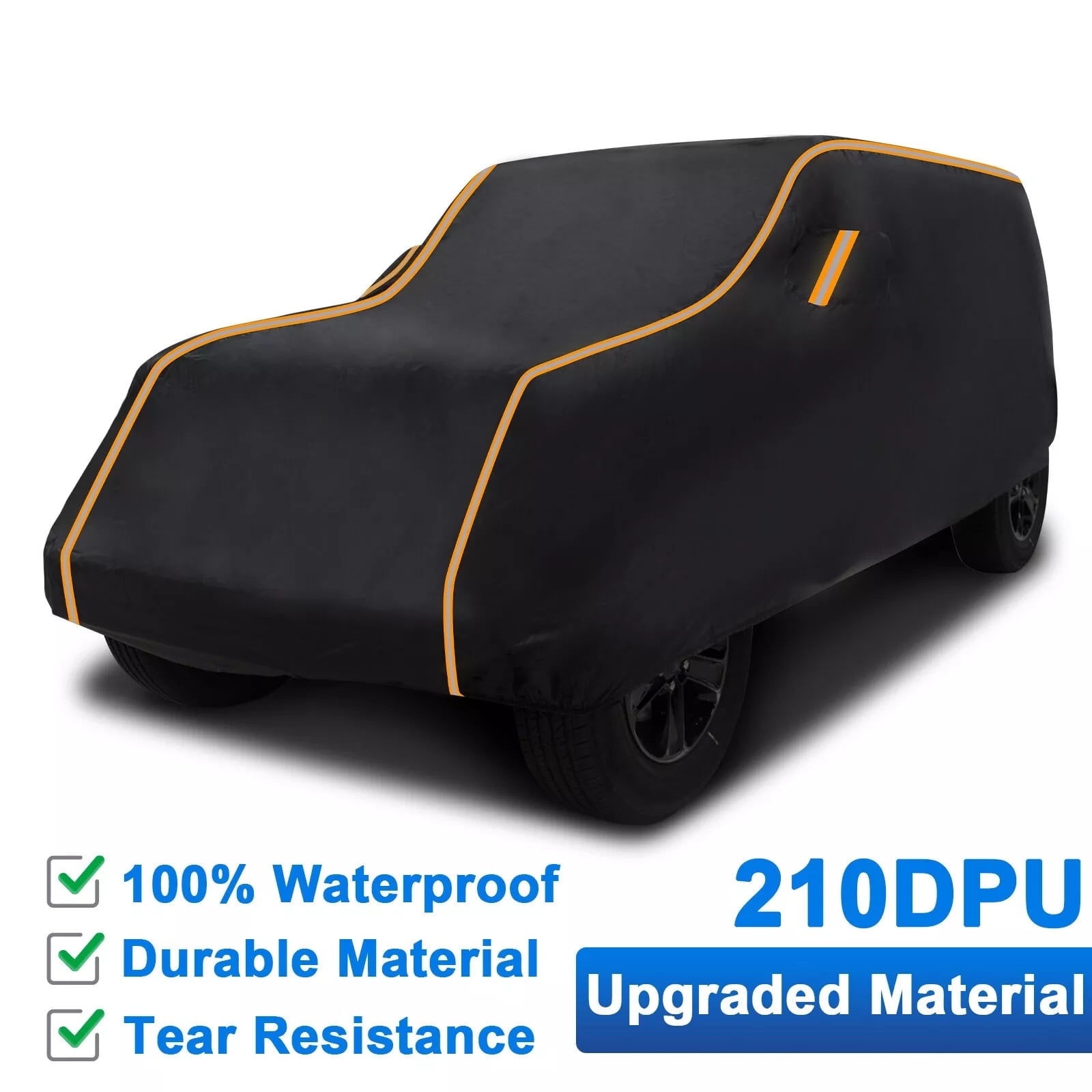 Jeep Wrangler JK JL 4 Door 2007-2023 Custom Fit Car Cover, 210D PU ...