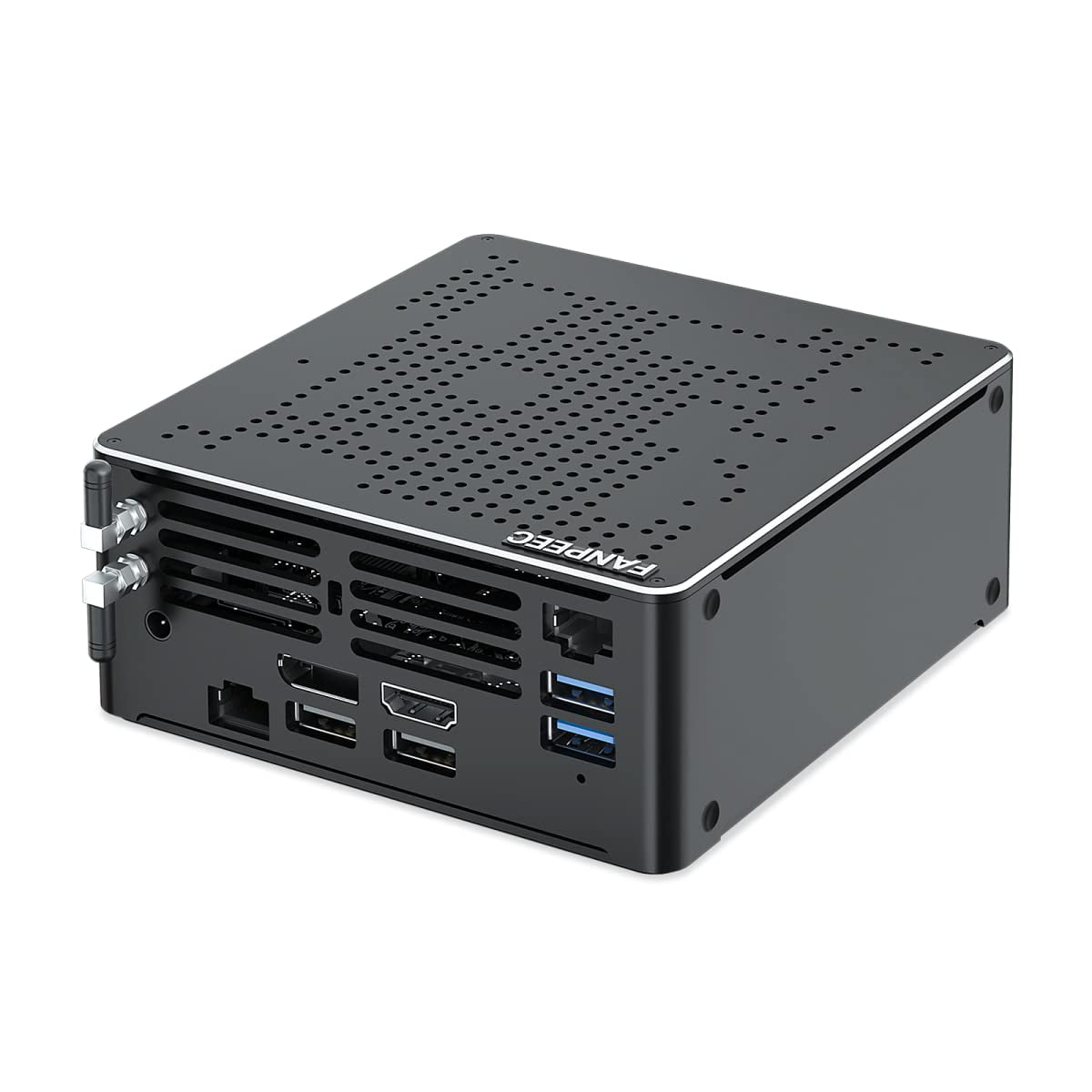 FANPEEC Core i7 10750H Mini PC Windows 11 Pro 32GB RAM 512GB NVME SSD ...