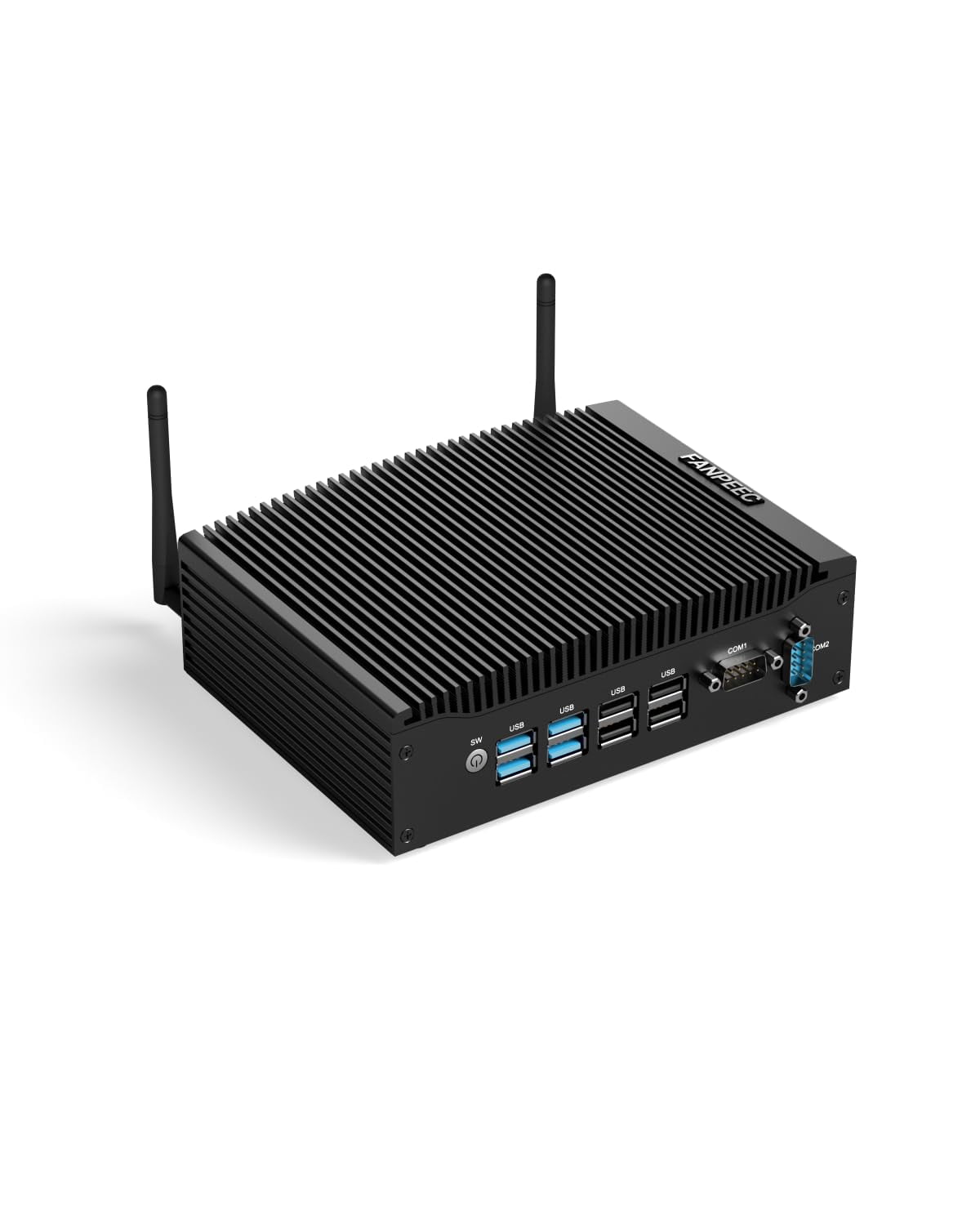 FANPEEC Core i7 10750H Mini PC Windows 11 Pro 32GB RAM 512GB NVME SSD ...