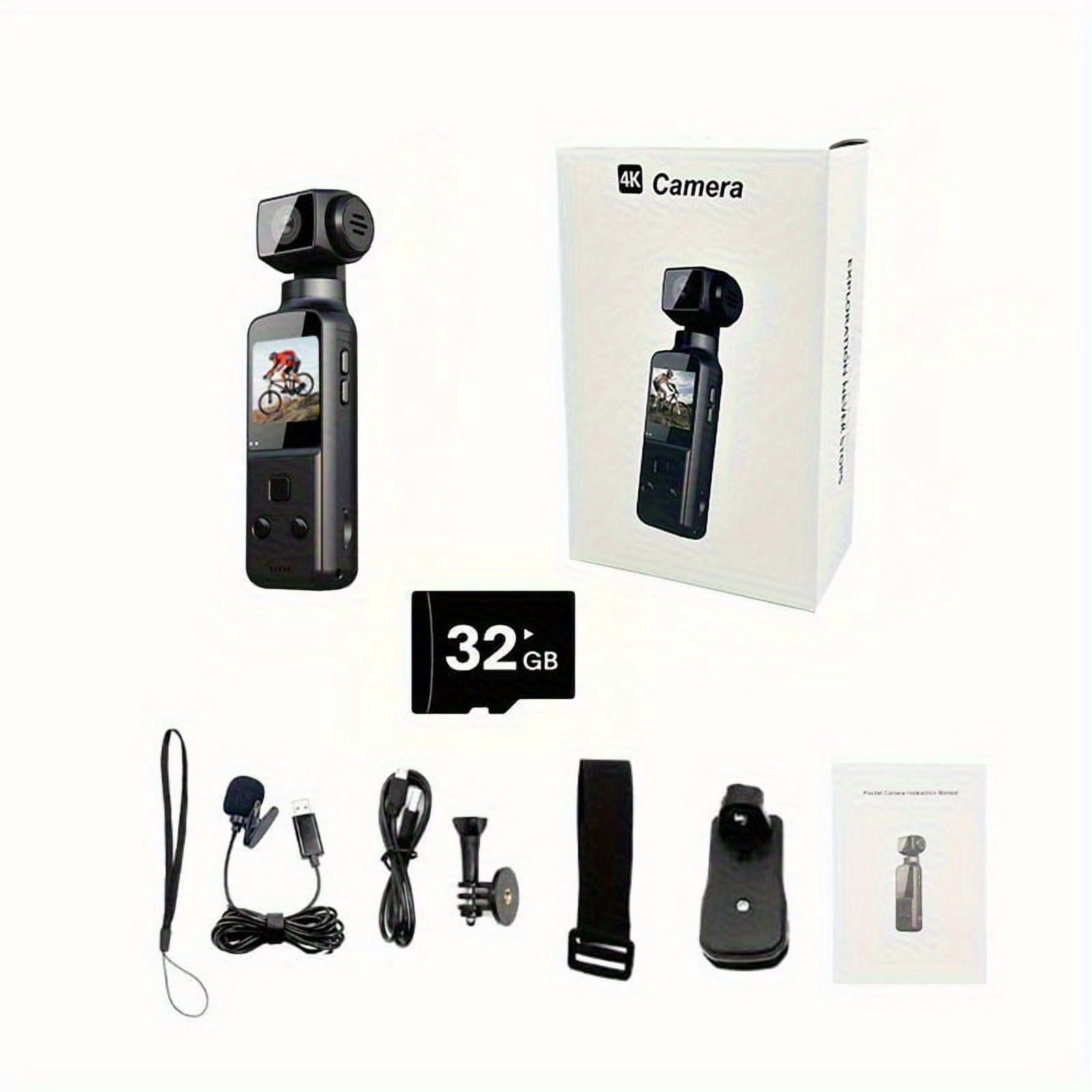 FANRUINA 4K Vlogging Camera - 270° Rotating Lens, Built-in Mic ...