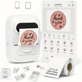 Core Innovations Bluetooth Thermal 4x6 Shipping Label Printer Bundle ...