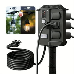 Extension Cords with Timer in Extension Cords - Walmart.com