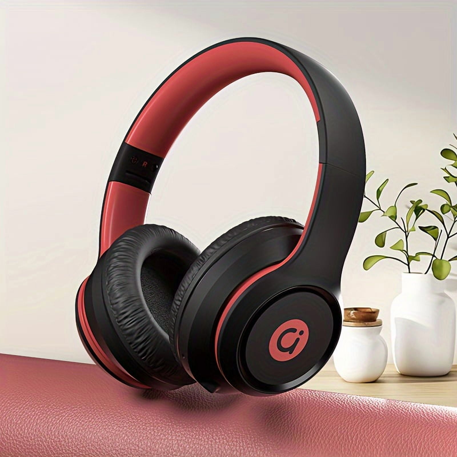 FANRUINA Wireless Over-Ear Headphones - Noise Isolation/Cancelling ...