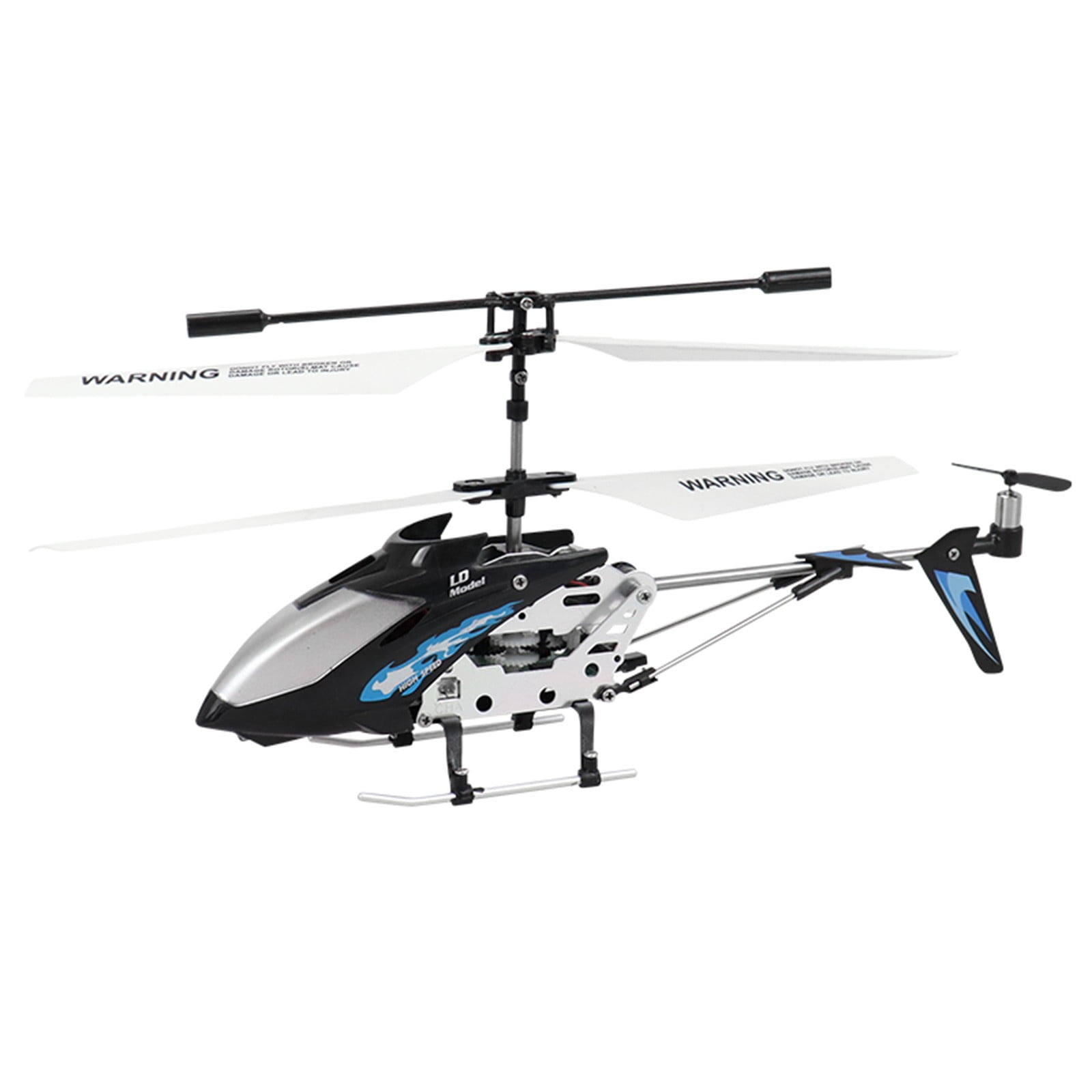 FANSHAYTTT Alloy Remote Control Helicopter Cool Lights USB Charging For ...