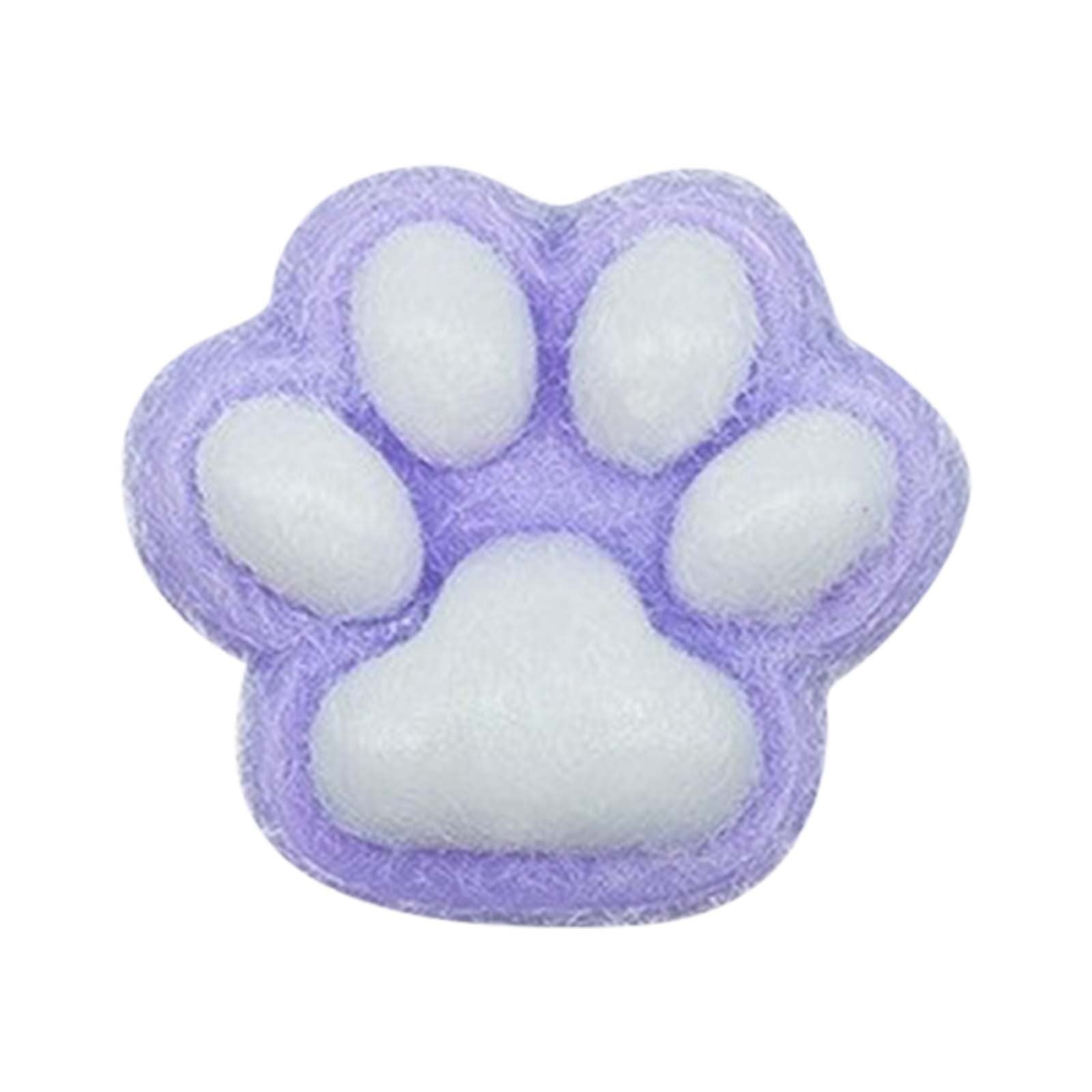 FANSHAYTTT Cat Hand Pinch Toy 6cm Flocking Cat Pinch Thick And Enlarged ...
