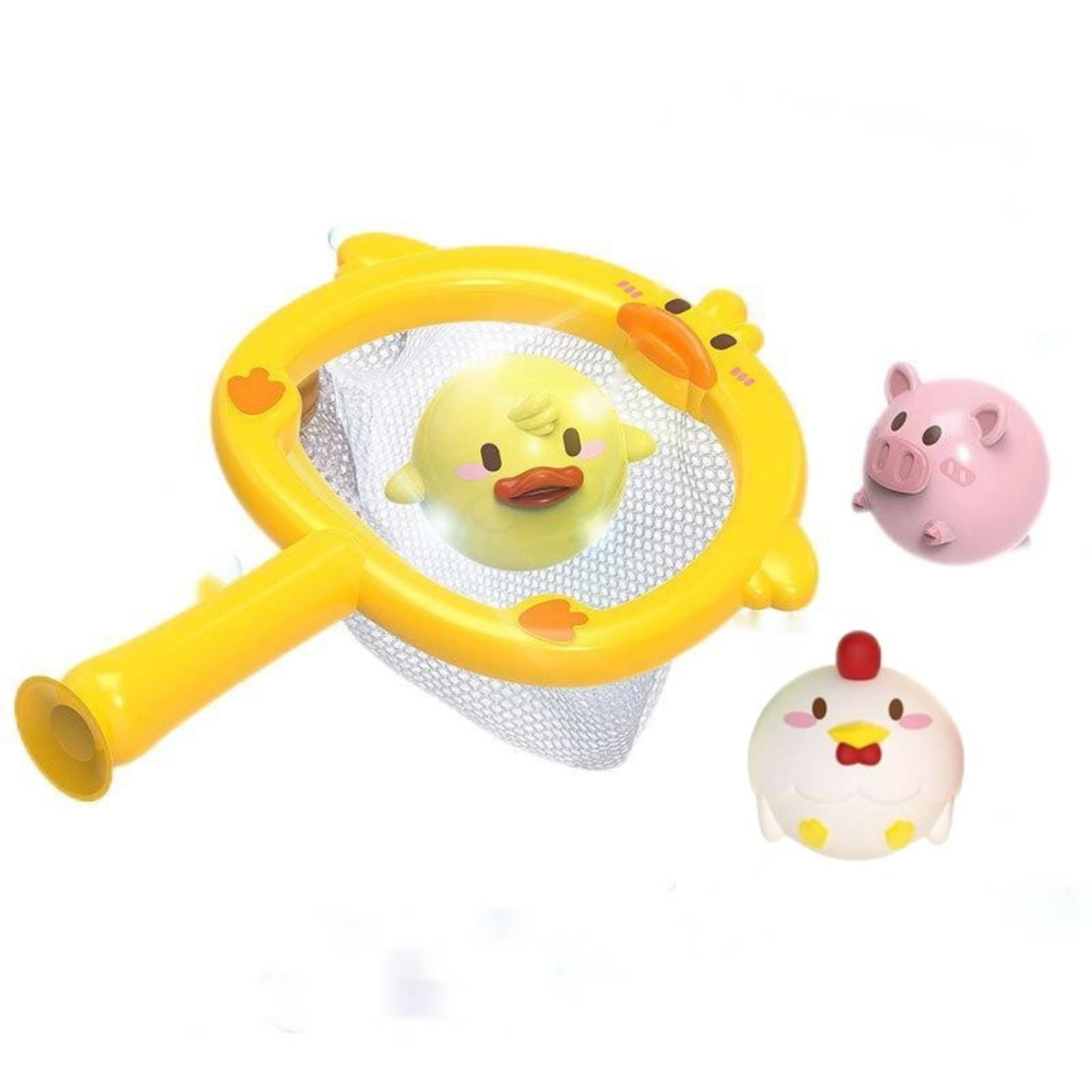 FANSHAYTTT Glow In The Dark Baby Bath Toys Holeless Animal Bath Toys ...