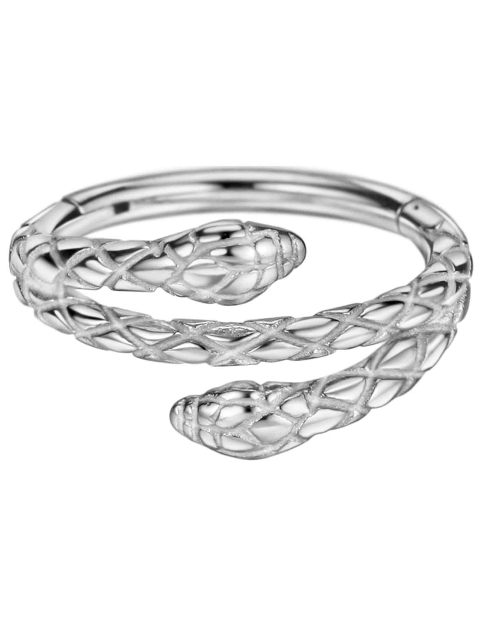 FANSING 10mm Snake Conch Earrings for Women Mens 16g Piercing Jewelry ...