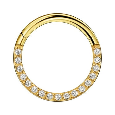 FANSING Sun Moon Star Septum Jewelry 16g Septum Ring Surgical Steel ...