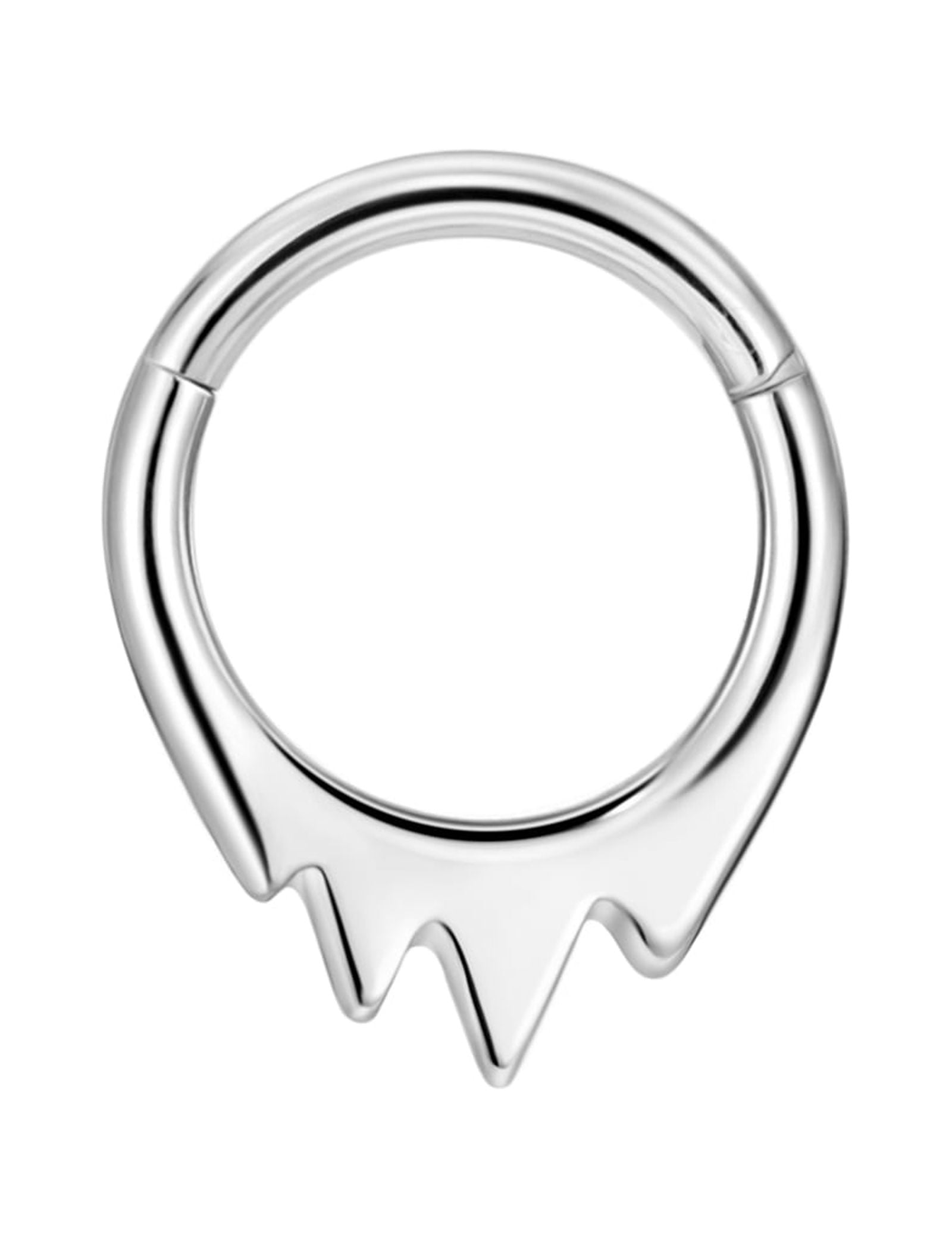 FANSING 316L Surgical Steel Flame Piercing Rings for Septum Piercing ...