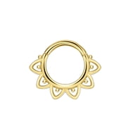 FANSING Sun Moon Star Septum Jewelry 16g Septum Ring Surgical Steel ...