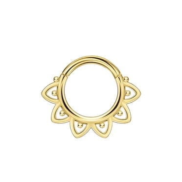 FANSING Sun Moon Star Septum Jewelry 16g Septum Ring Surgical Steel ...