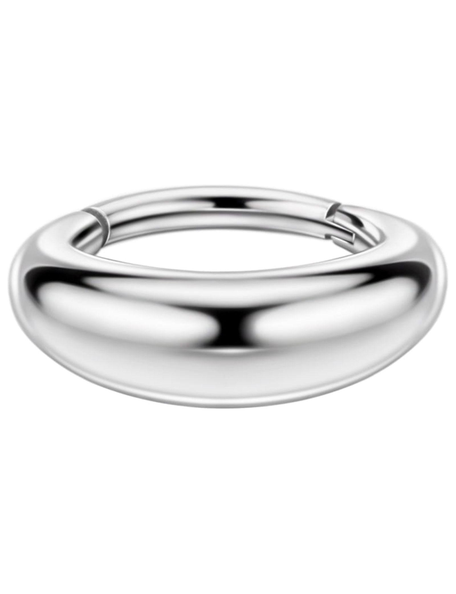 FANSING Surgical Steel Septum Jewelry 16g Septum Rings 8mm Septum Hoop ...