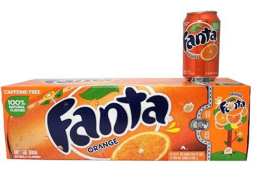 FANTA SODA ORANGE 12 OZ CANS 12 CT - Walmart.com