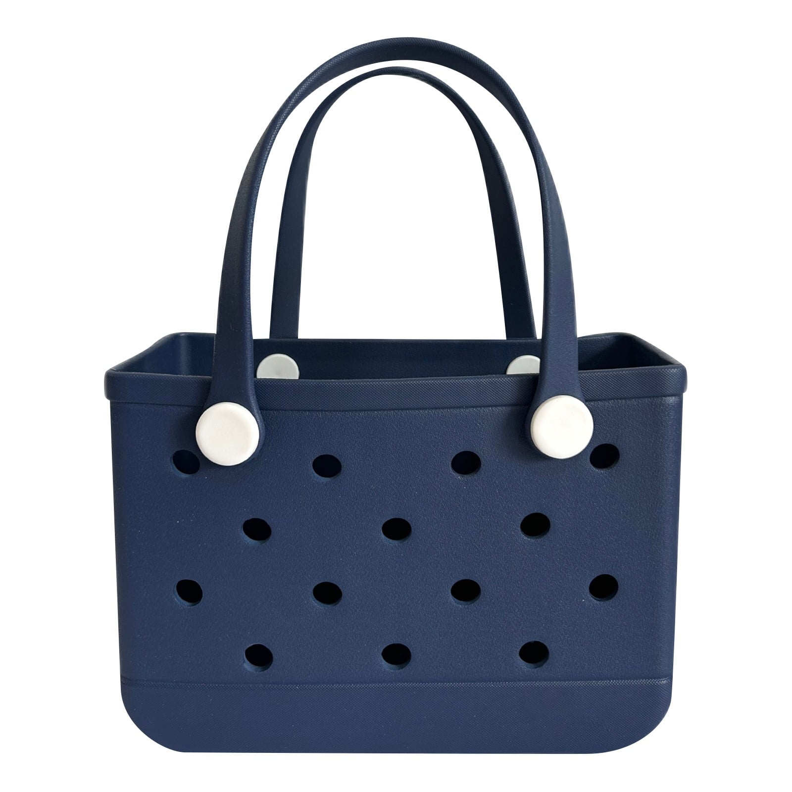 FANTABAKEUP Beach Bag Rubber Small Tote Bag, Fashion Travel Bag for ...