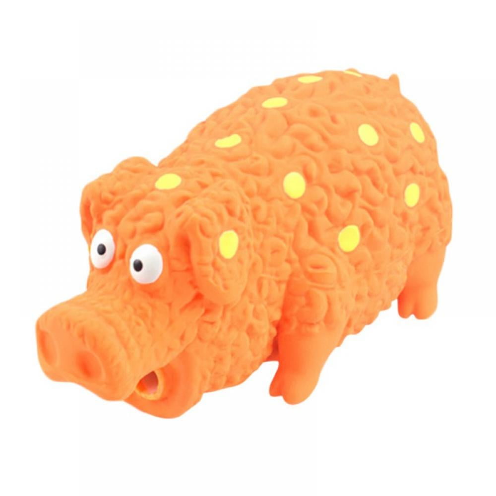 FANTADOOL Funny Doy Toys Cute Toy Pig Grunting Squeak Latex Toy Dog ...