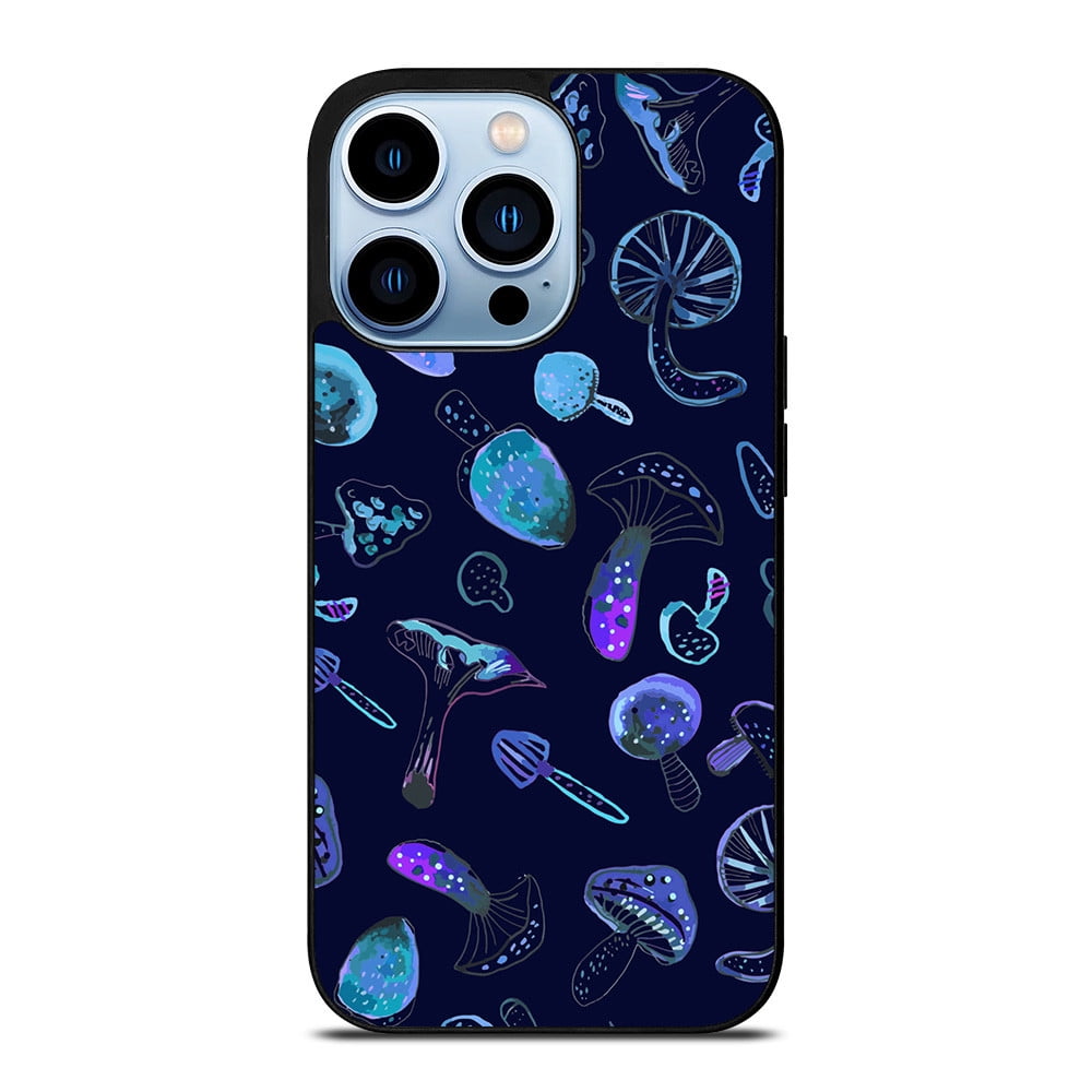 FANTASIA BLUE MUSHROOM iPhone Case Cover, Phone Case For iPhone 16 15 14 13 12 11 series ...