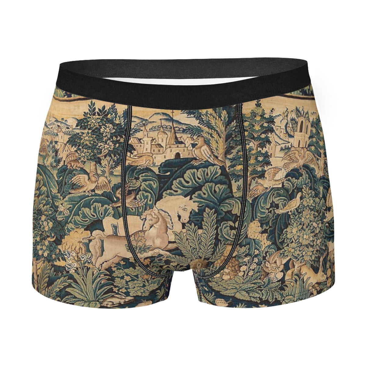 FANTASTIC ANIMALS AND HORSES IN WOODLAND Boxer Shorts For Man 3D Print ...