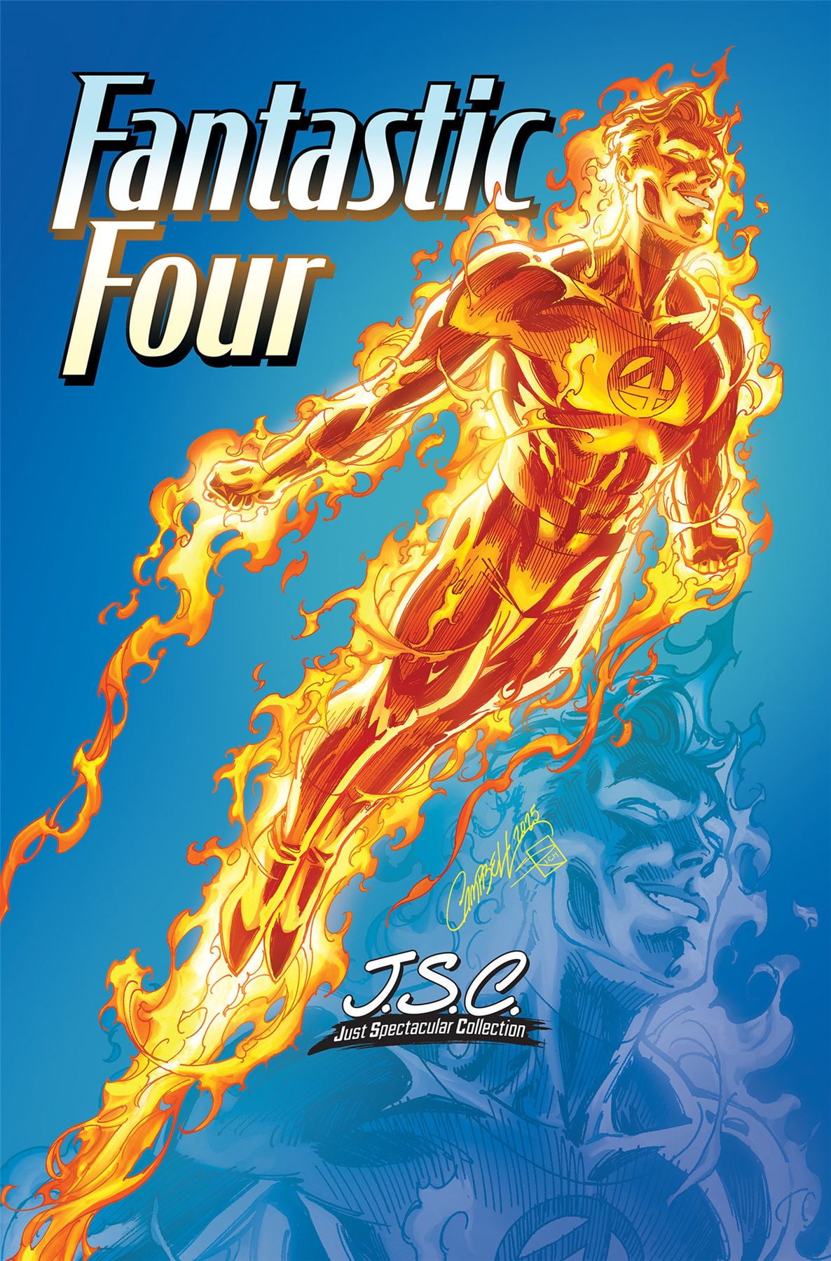 FANTASTIC FOUR #2 J. SCOTT CAMPBELL JUST SPECTACULAR COLLECTION VARIANT ...