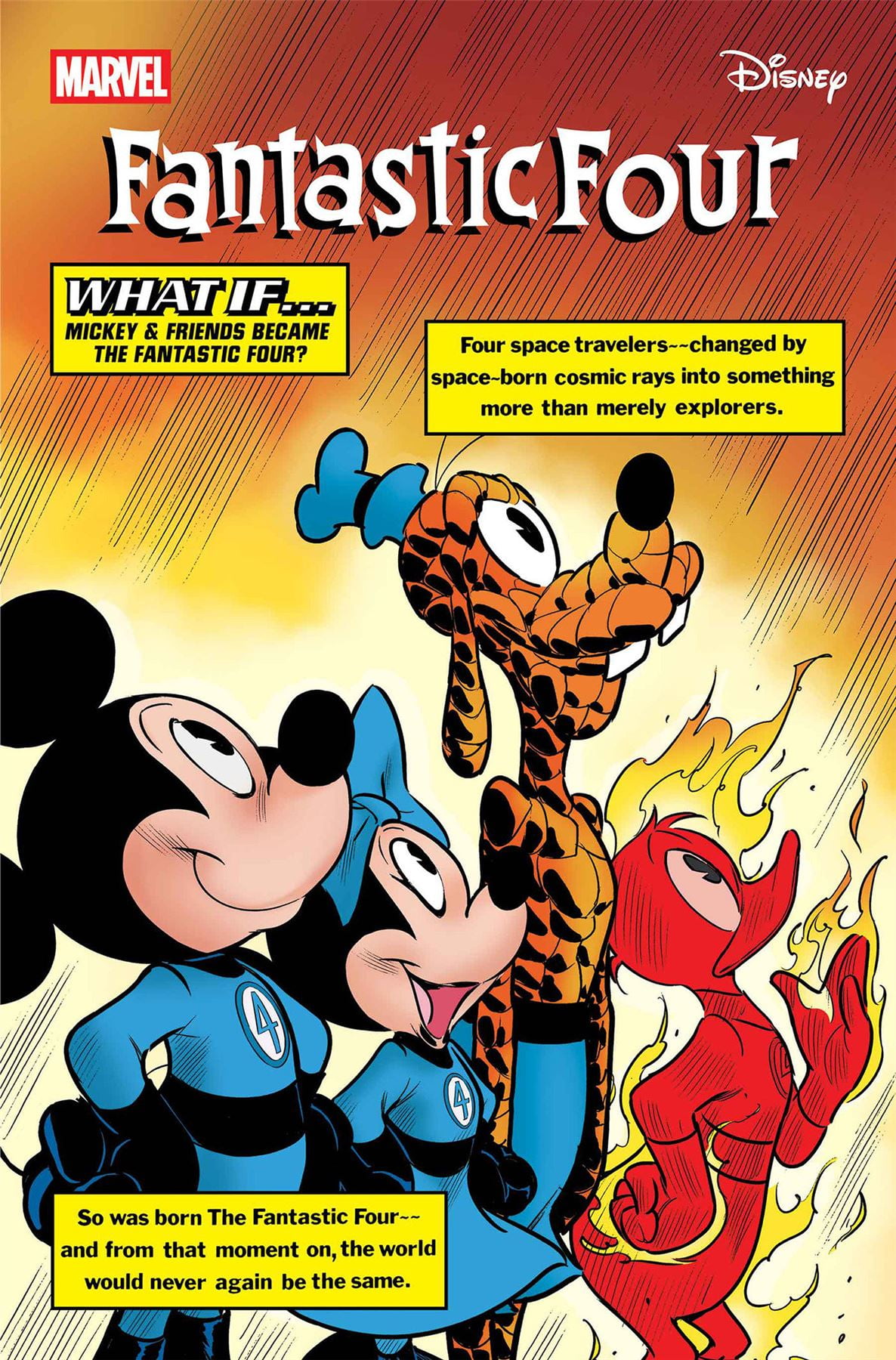 FANTASTIC FOUR #6 IVAN BIGARELLA DISNEY WHAT IF? FANTASTIC FOUR HOMAGE ...