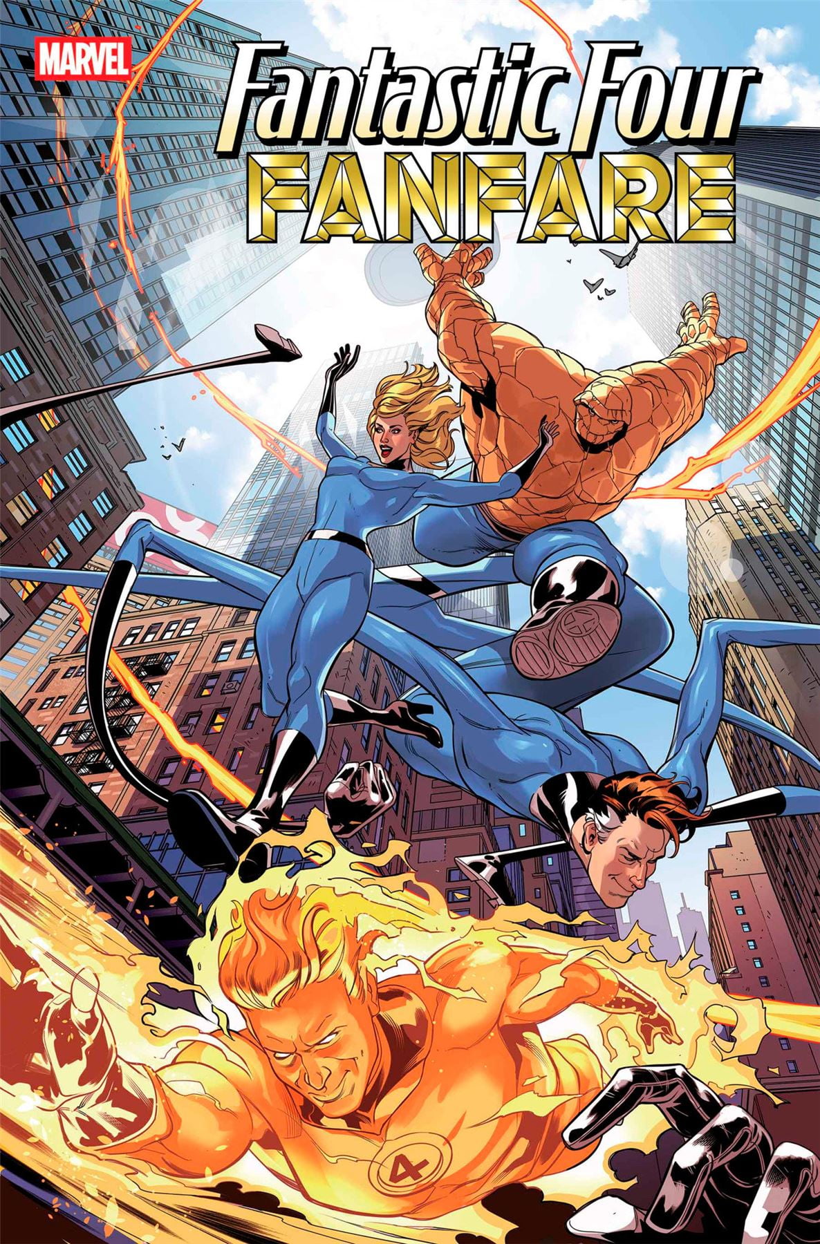 FANTASTIC FOUR FANFARE #4 Marvel Comic Book 2025 - Walmart.com