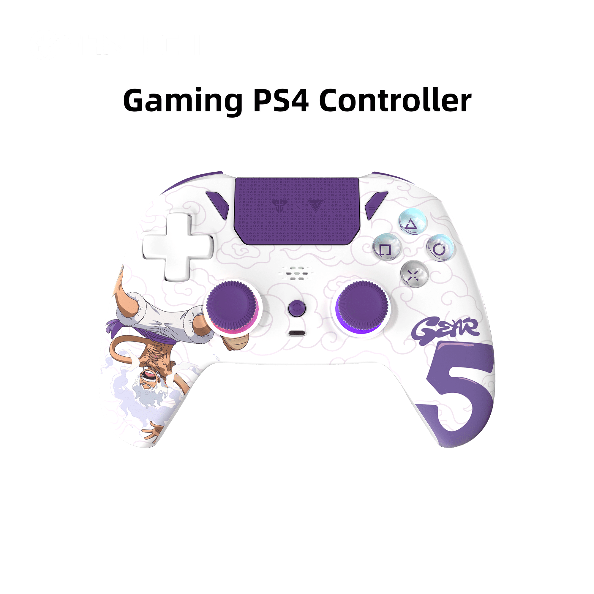 FANTECH WGPI5V2 Gear 5 Gaming PS5 Controller, One Piece Edition ...
