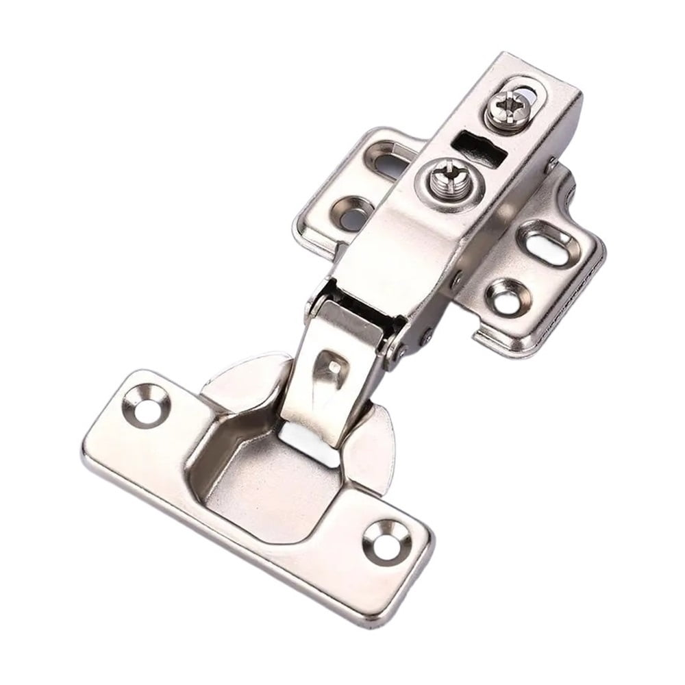 FANTIEJ 1/4PCS Hydraulic Hinge Short Arm Furniture Hardware Stainless ...