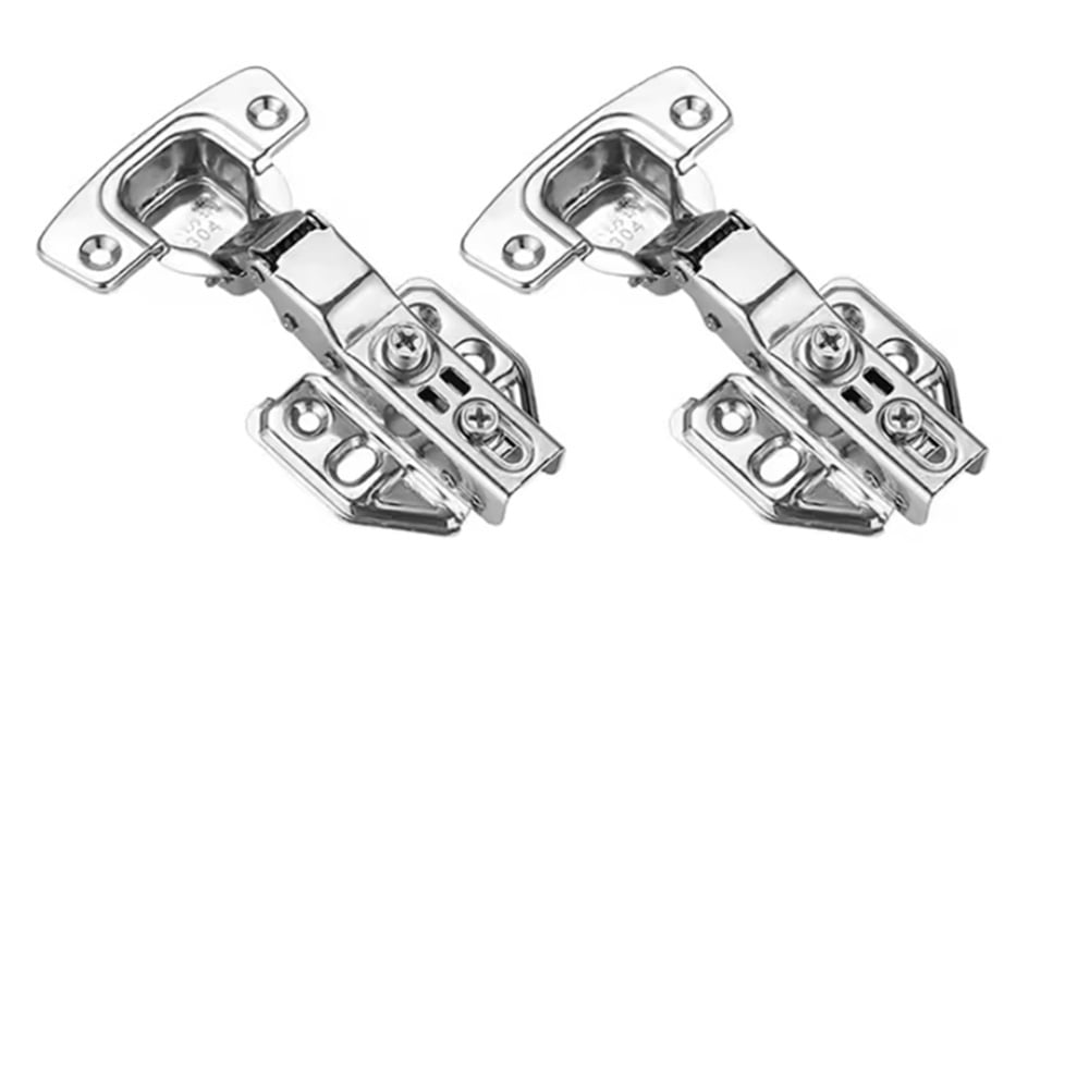FANTIEJ 2-8 Pcs Stainless Steel Cabinet Door Hinges Hydraulic Damper ...