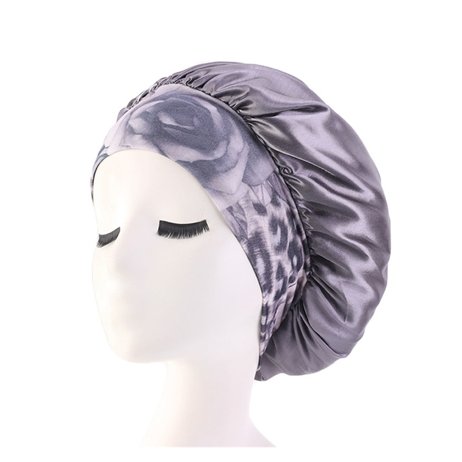 FANTIEJ Ladies Night Cap, Shower Cap, Hat, Headgear, Printed Loose ...
