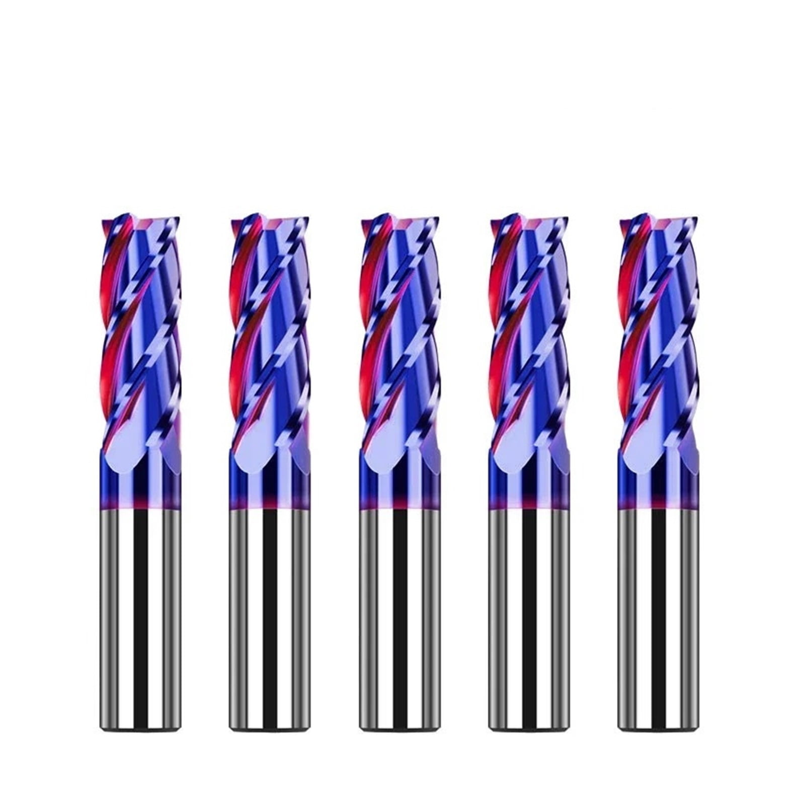 FANTIEj HRC65 Carbide End Mill 4 Flutes Milling Cutter Cutting Tool CNC ...