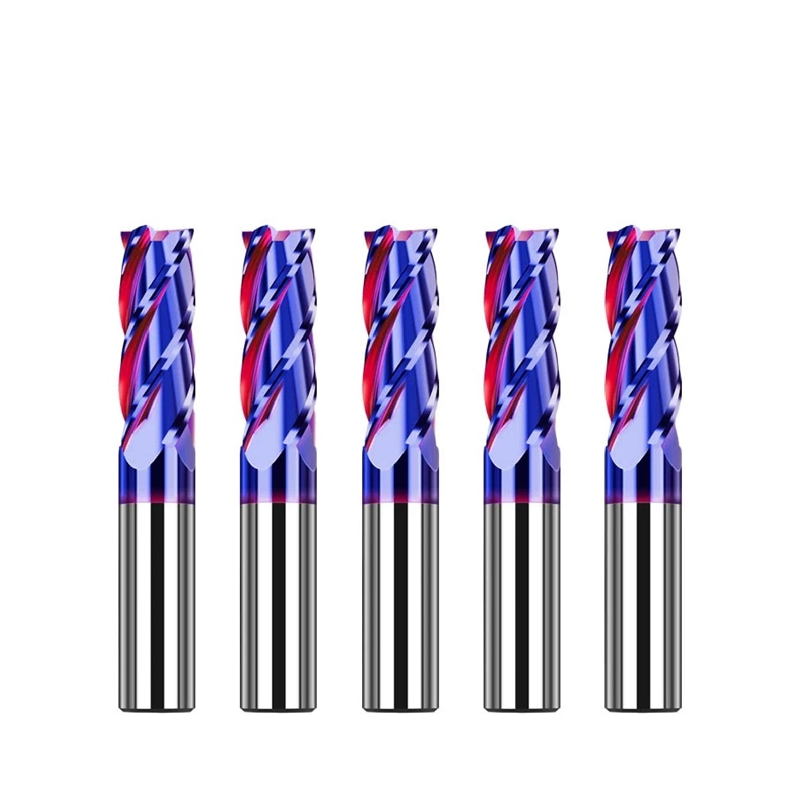 FANTIEj HRC65 Carbide End Mill 4 Flutes Milling Cutter Cutting Tool CNC ...