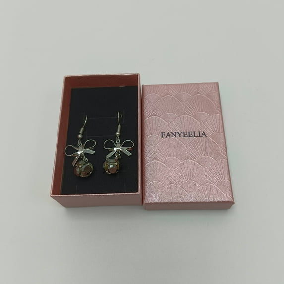 FANYEELIA Drop earrings Bow Drop Earrings with Gift Box for Various ...