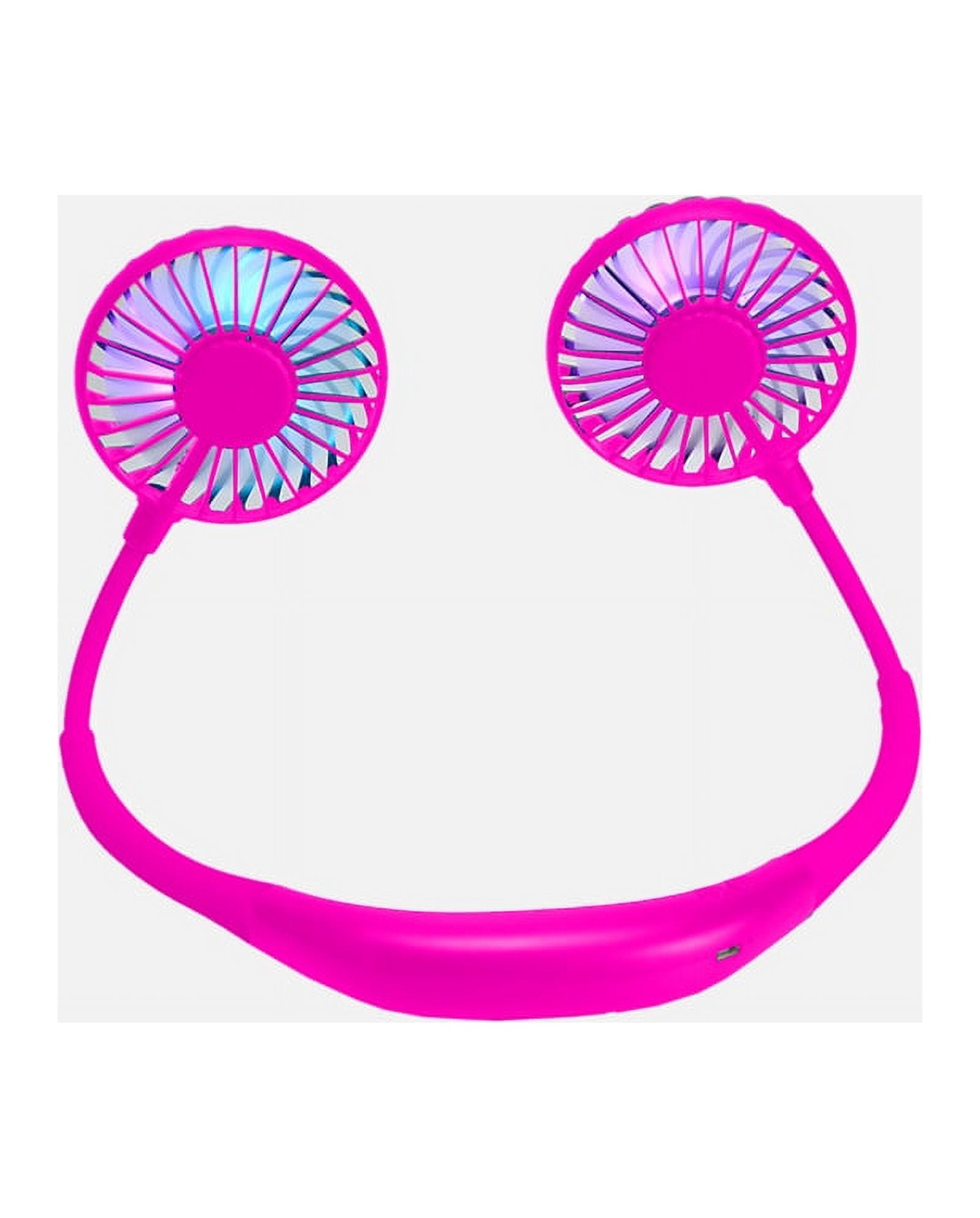 FANtastic LED Hands Free Neck Fan - Lightweight Rechargeable Neck Fan ...