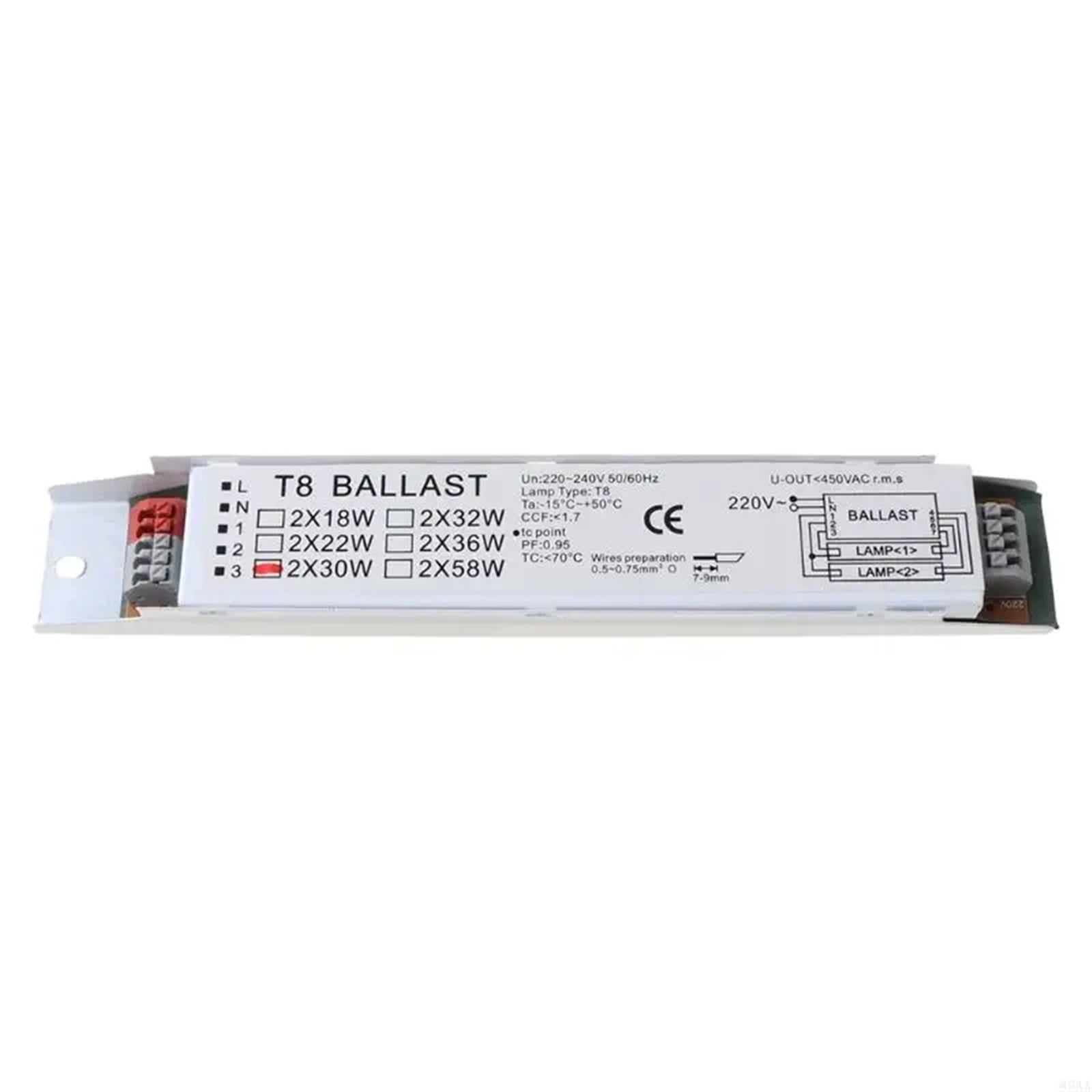 FANtieJun 18/30/58W Wide T8 Start Electronic Fluorescent Lamp Ballast 95AA - Walmart.com