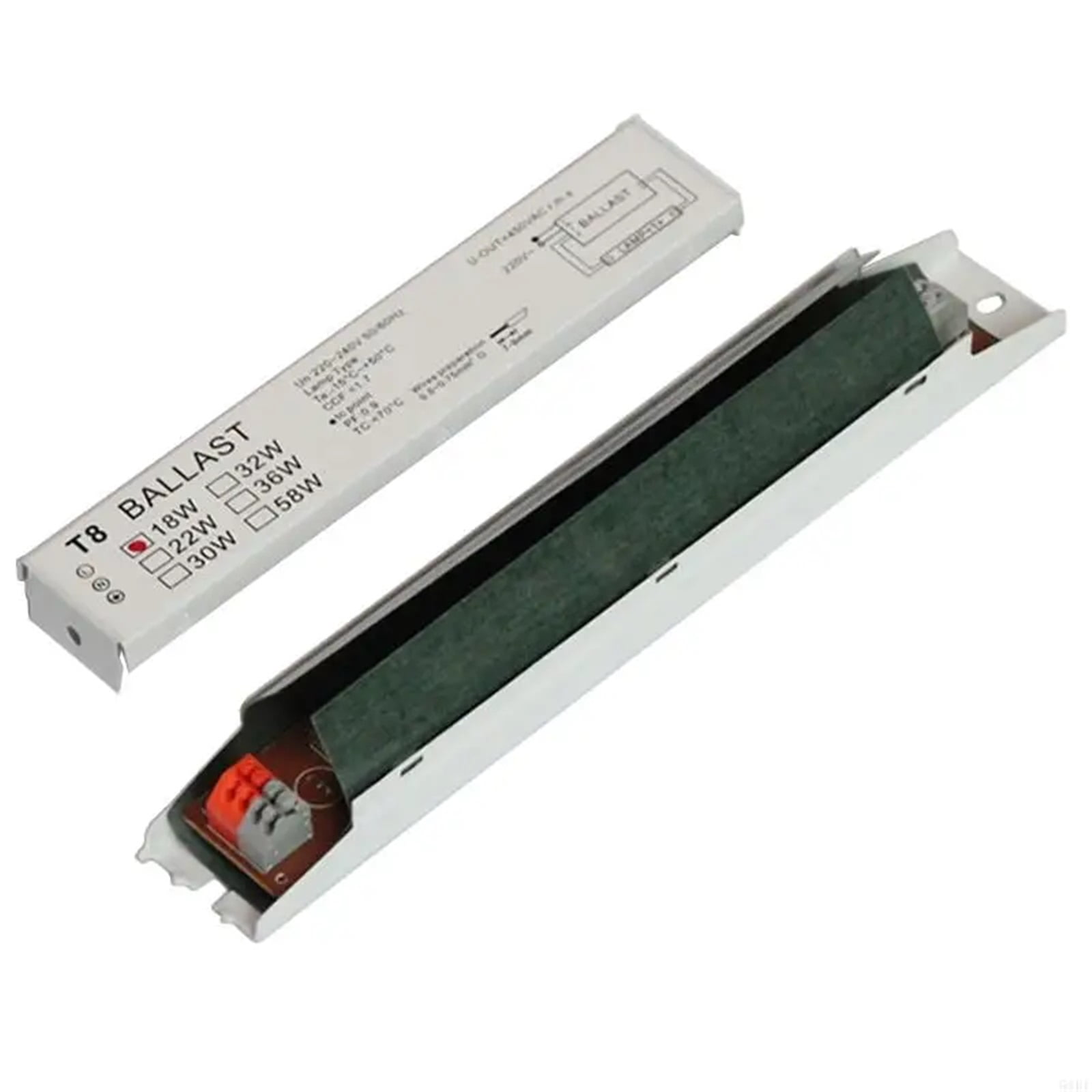FANtieJun 51BF Wide T8 Electronic Ballast Fluorescent Lamp Ballast ...