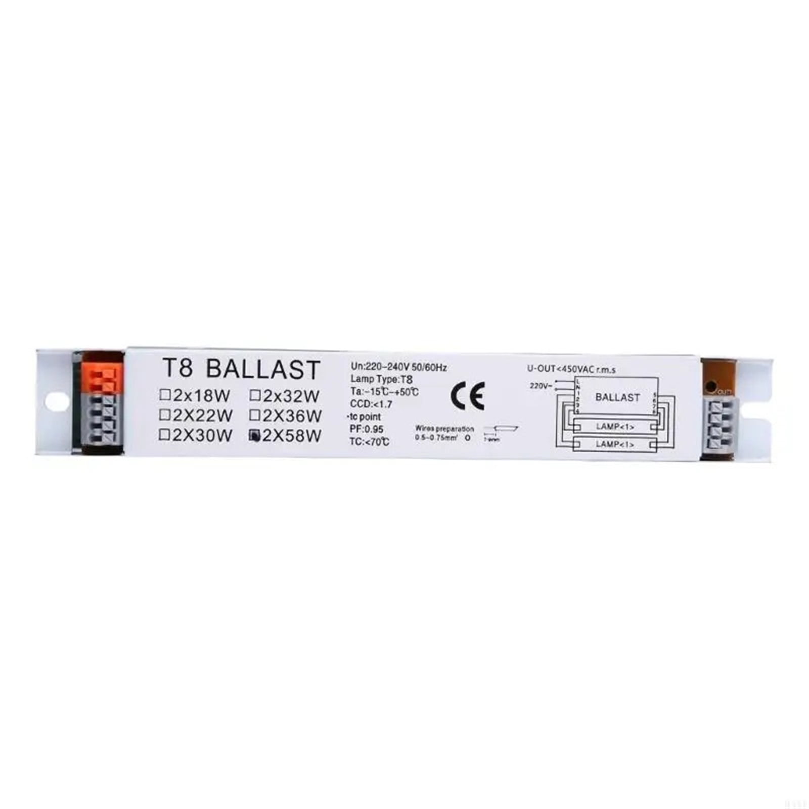 FANtieJun T8 18/30/58W Fluorescent Light Electronic Ballast Residential ...