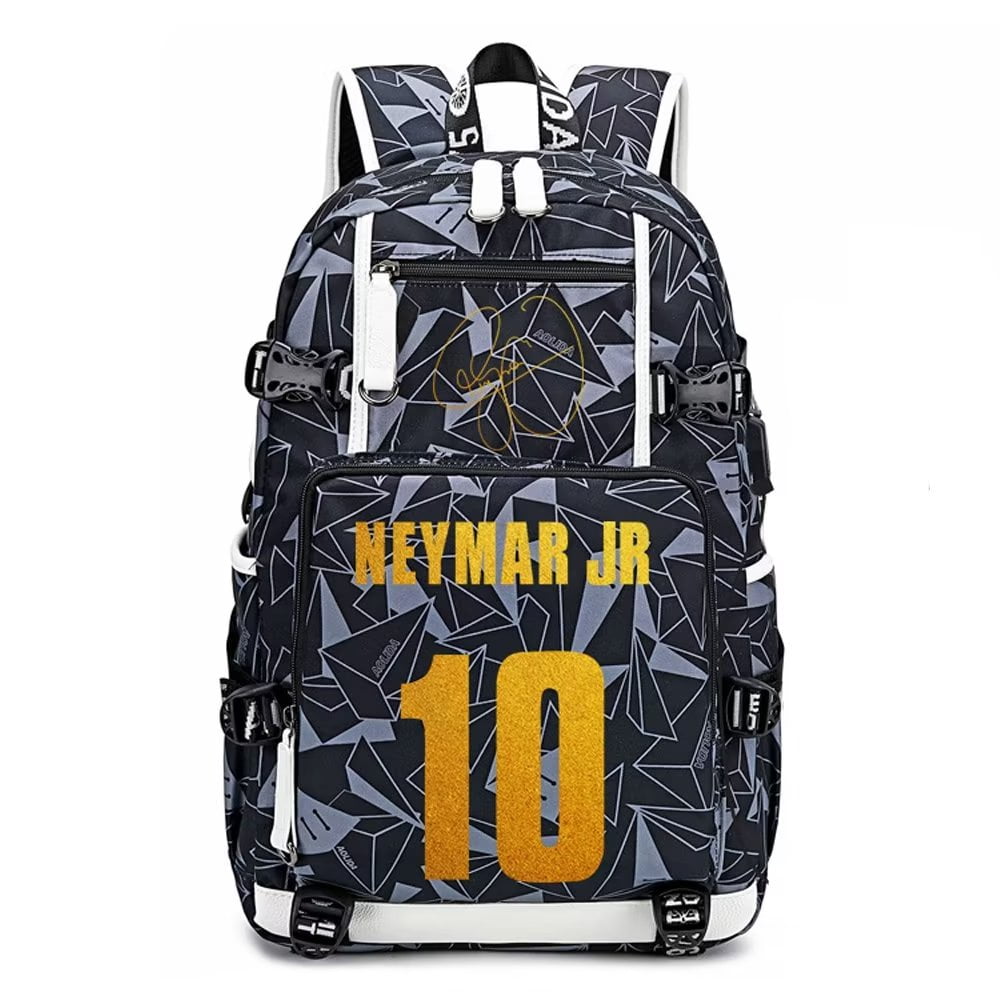 FANwenfeng Soccer N-eymar Multifunction Backpack Travel Taptop Daypack ...